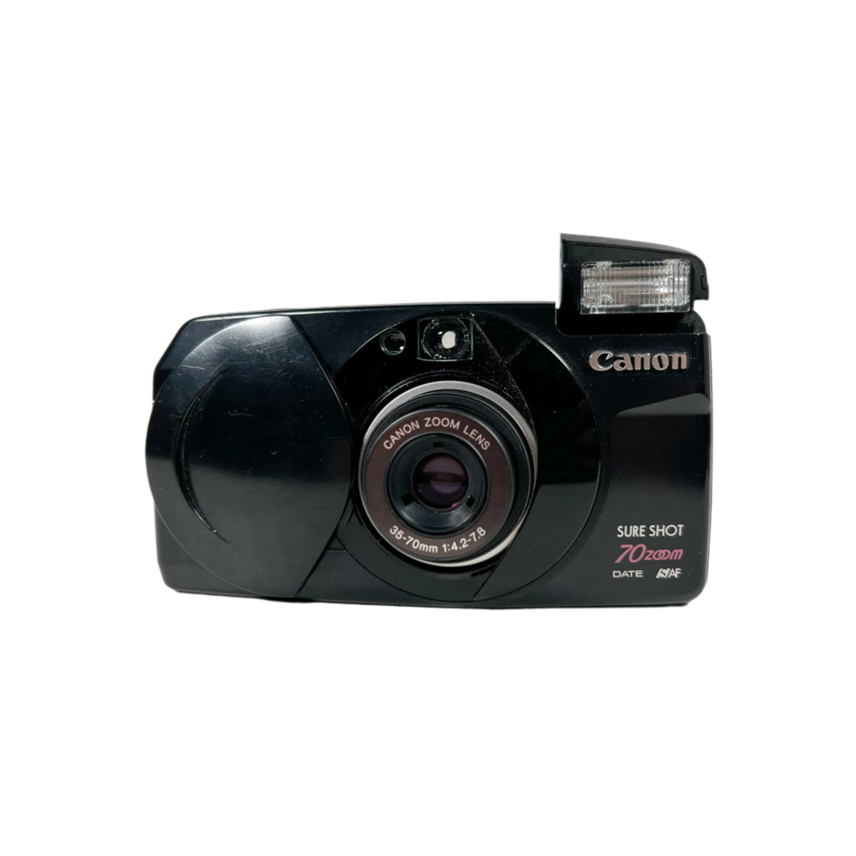 Vintage 1995 Canon Sure Shot 70 Zoom 35mm Film Camera – CobbleStore Vintage
