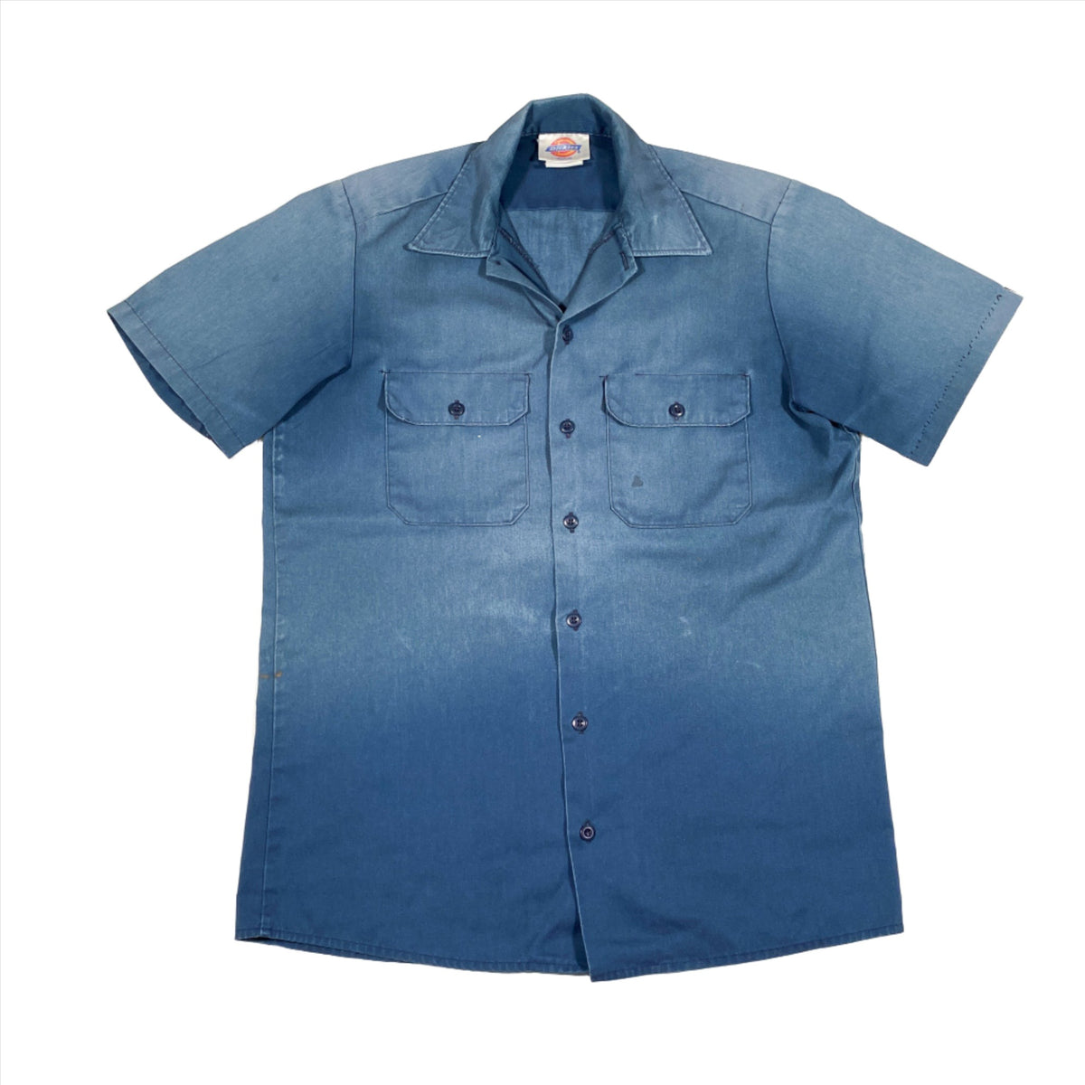 Vintage 80's Dickies Faded Work Button Up Shirt – CobbleStore Vintage