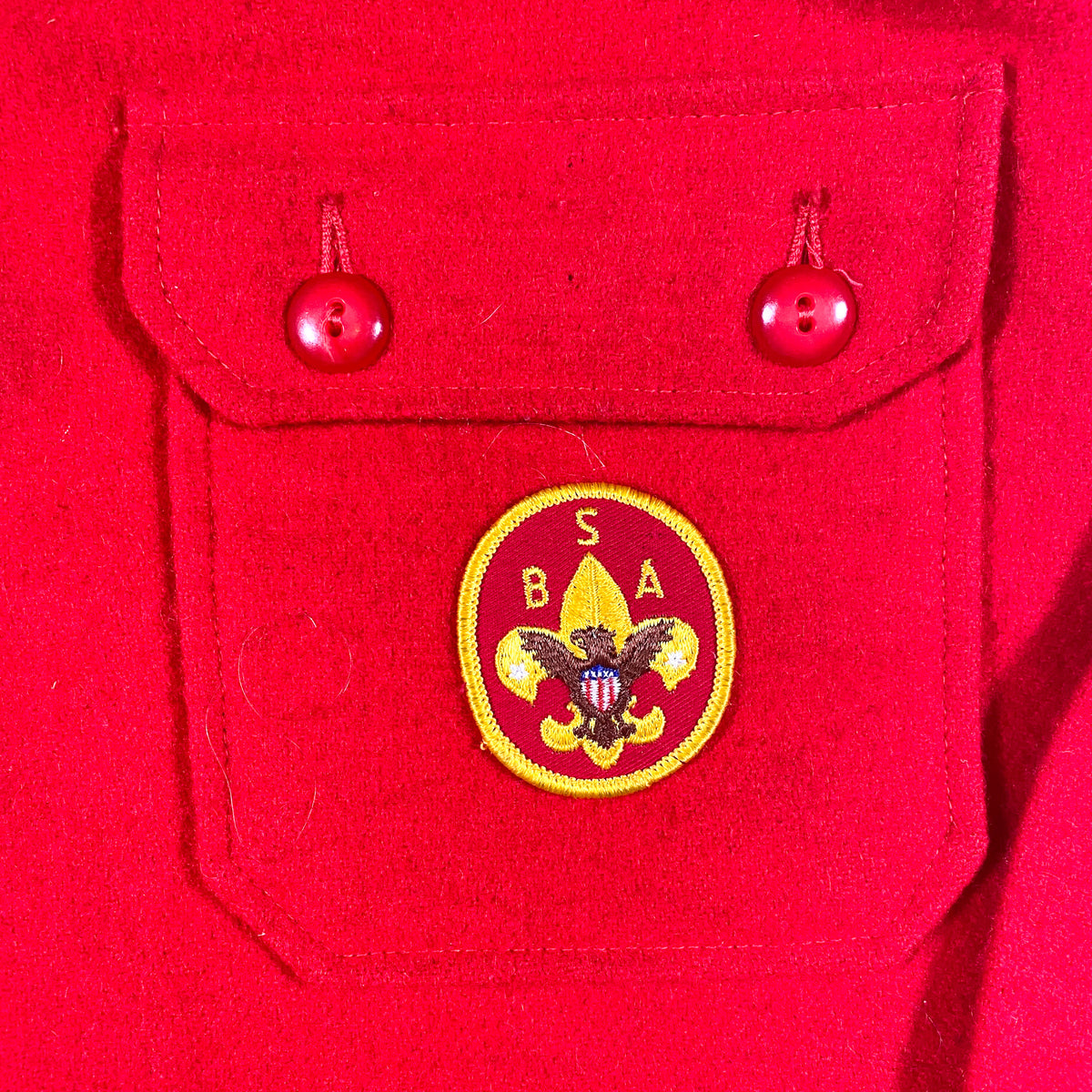 Vintage 60's Boy Scouts BSA Button Up Wool Shirt Jacket – CobbleStore ...