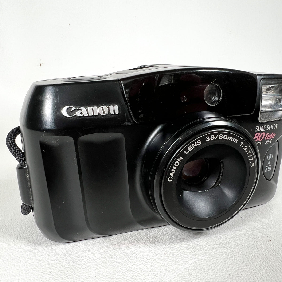 Vintage 1995 Canon Sure Shot 80 Tele DATE 35mm Film Camera ...