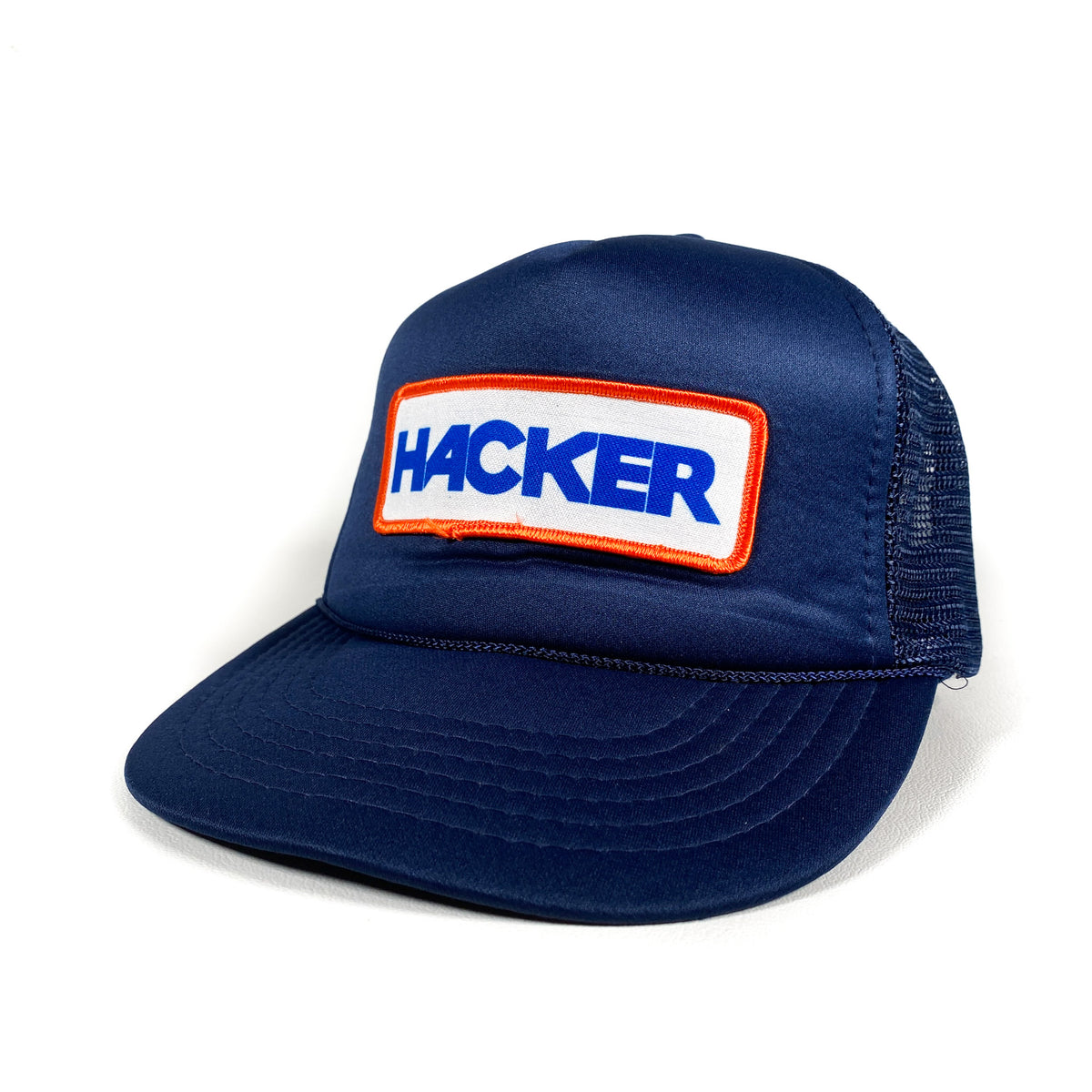 Vintage 80's Hacker Patch Trucker Hat – CobbleStore Vintage