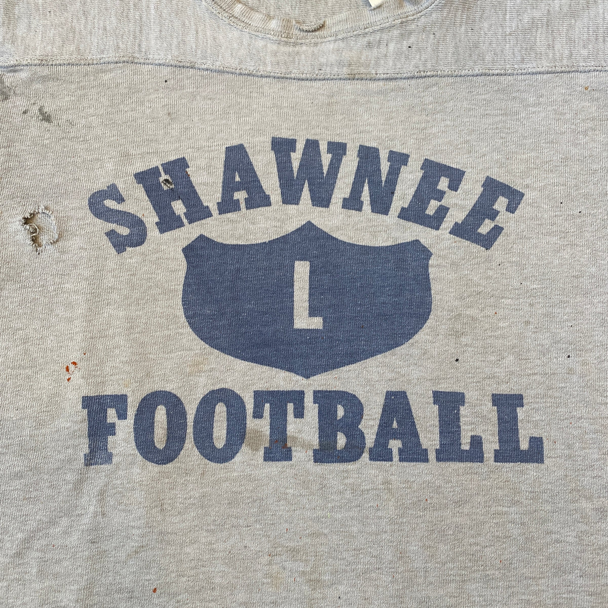 Vintage 60's Shawnee Football Russell Southern T-Shirt – CobbleStore ...