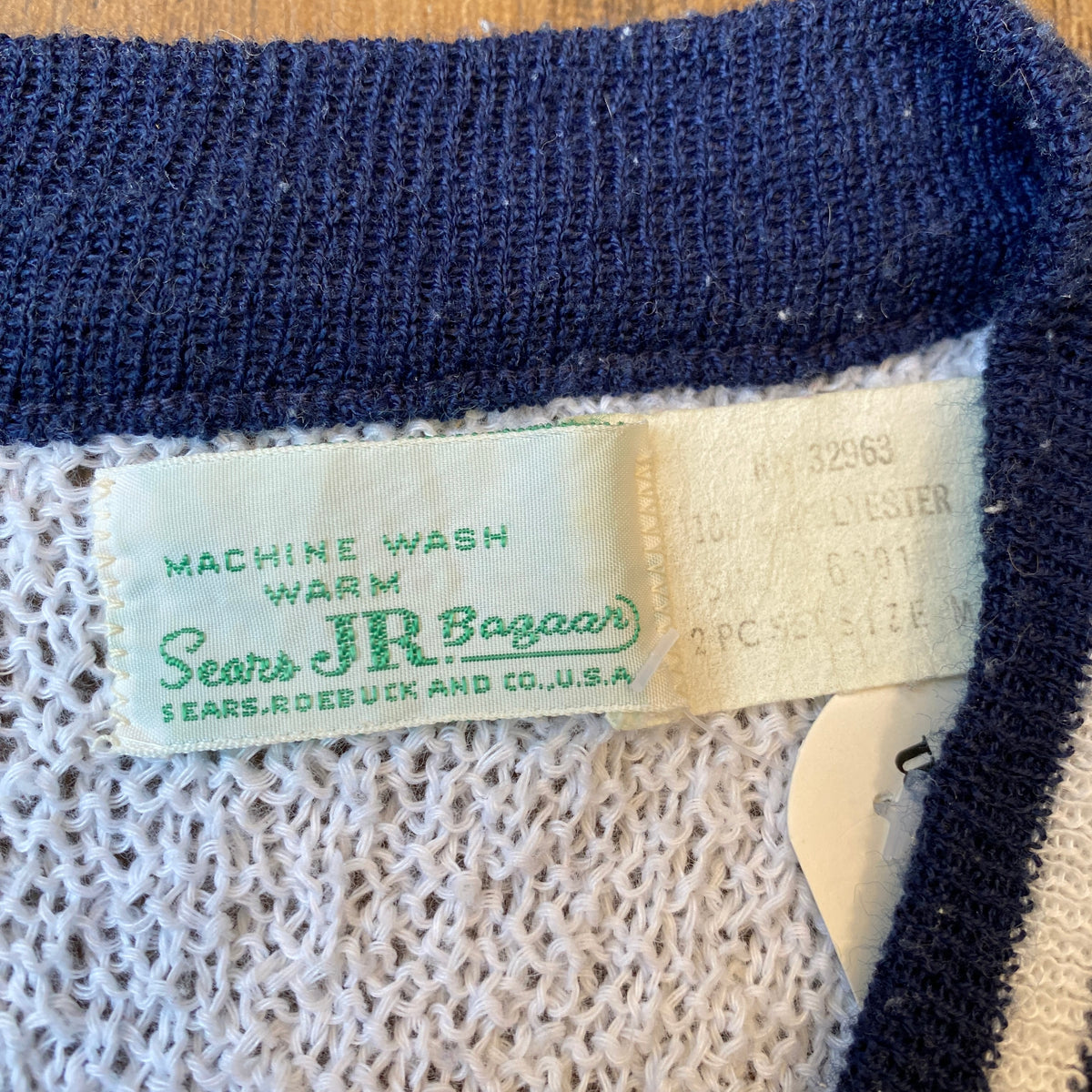 Vintage 80's Sears Jr. Bazaar Stretchy Tank Shirt – CobbleStore Vintage