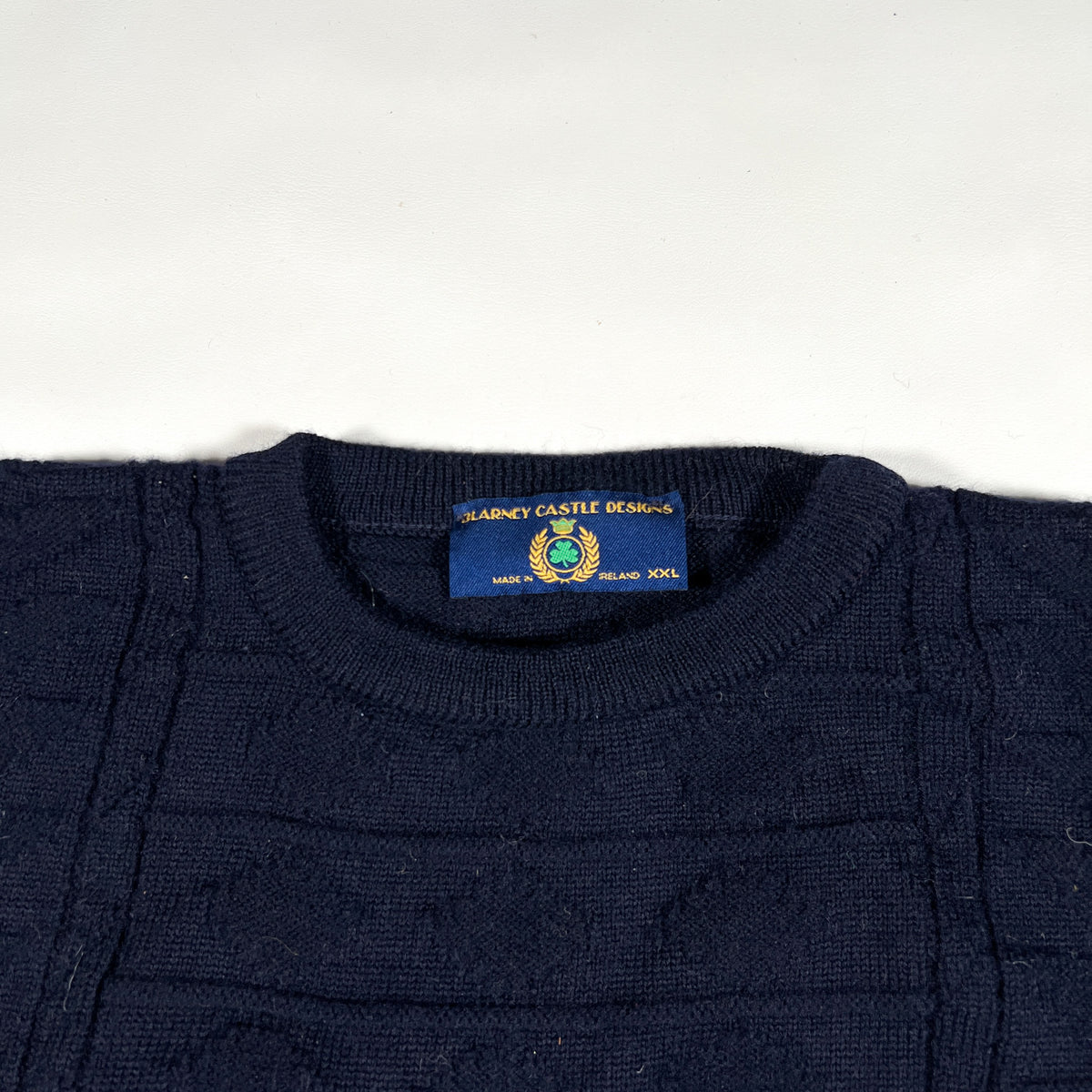 Vintage 90's Blarney Castle Designs Wool Irish Sweater – CobbleStore ...