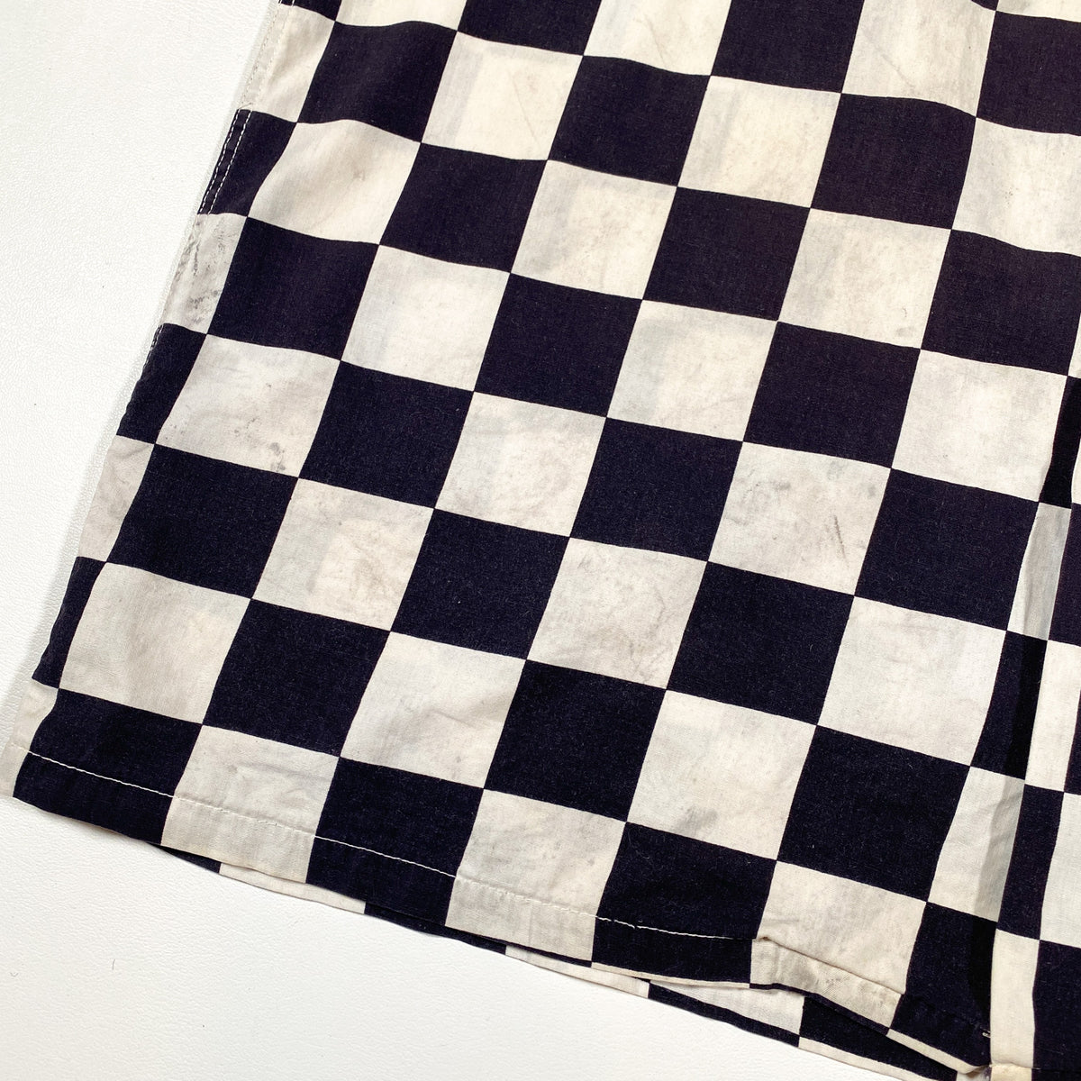 Vintage 60's Firestone Checkered Flag Lion Uniform Shirt – CobbleStore ...