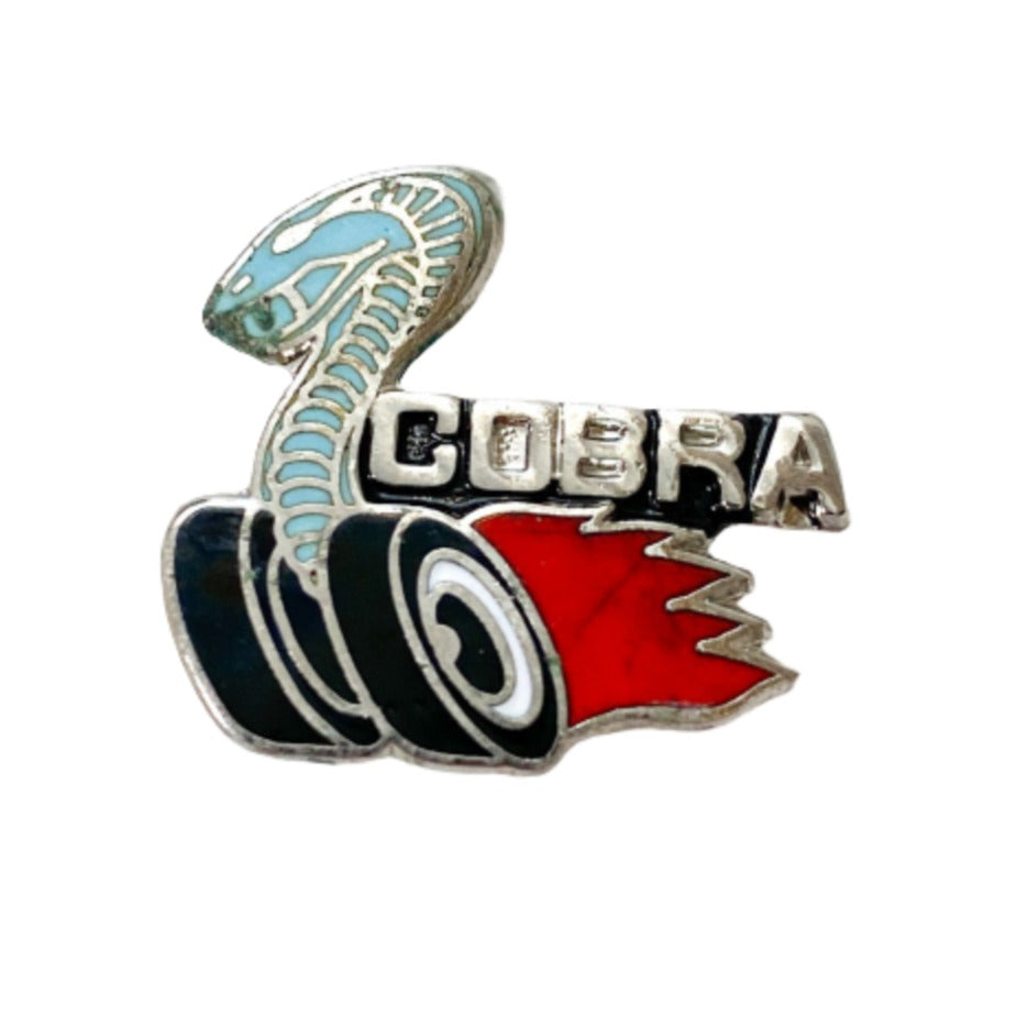 Vintage 70's Ford Torino Cobra Shelby GT Mustang Enamel Pin ...