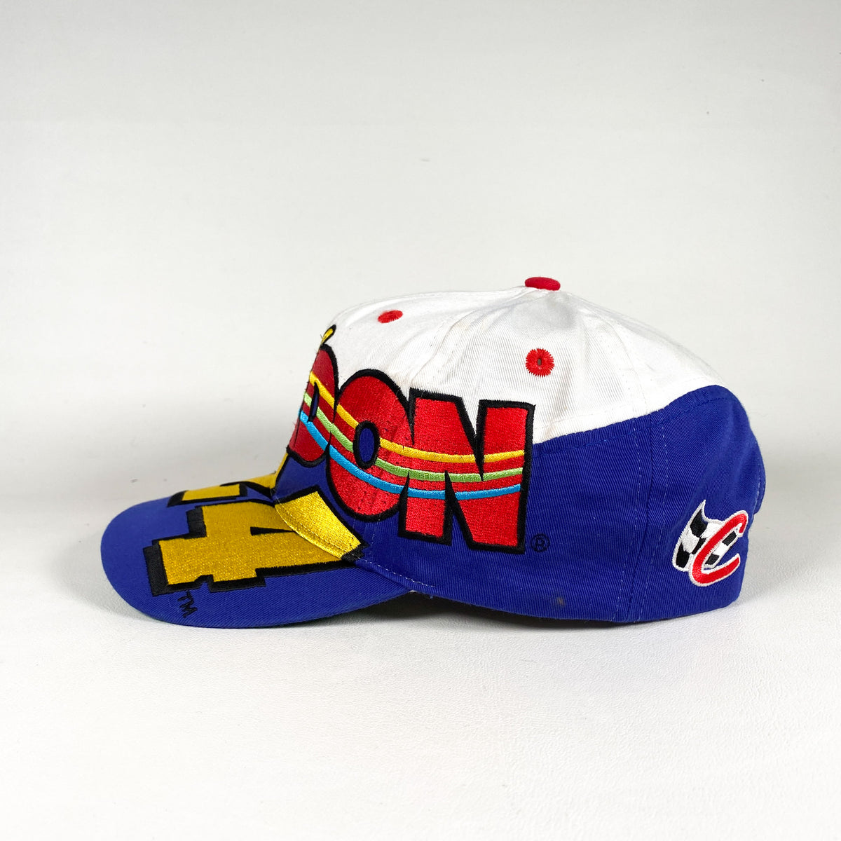 Vintage 90's Jeff Gordon All Over Embroidery Hat – CobbleStore Vintage