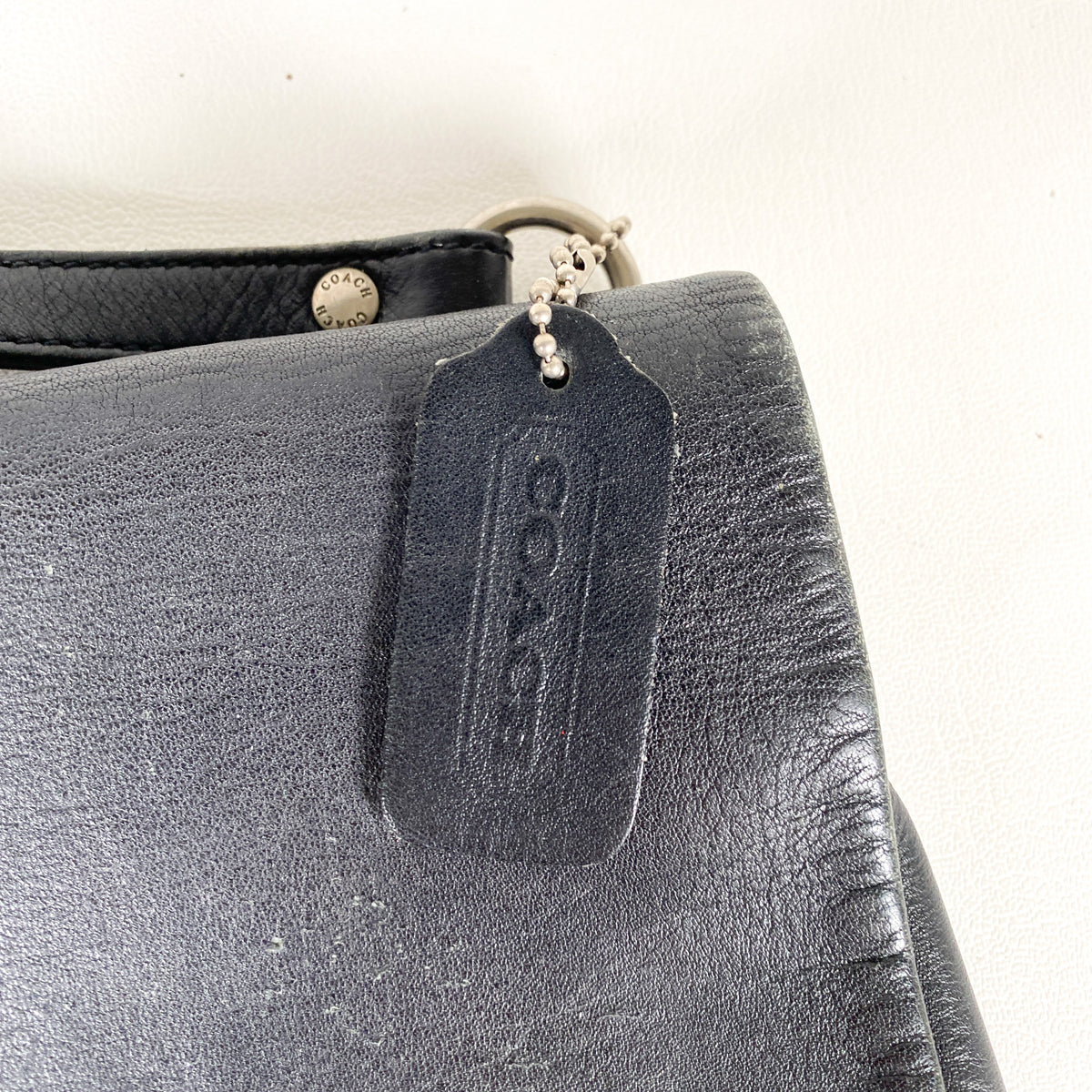 Vintage 2000 Coach Chelsea 9473 Saddle Flap Hippie Purse – CobbleStore ...