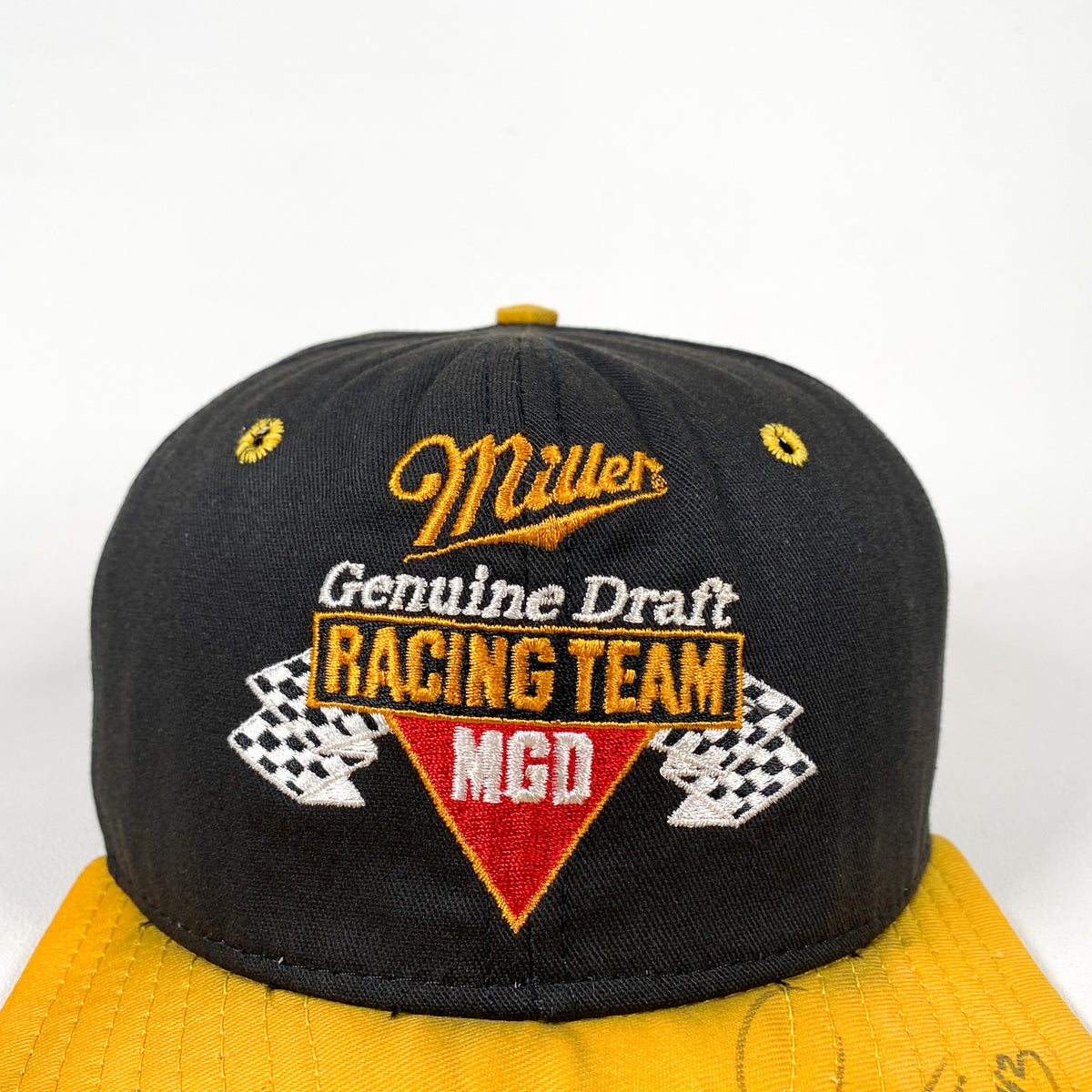Vintage 90's Miller Racing Team NASCAR Autograph Hat – CobbleStore Vintage