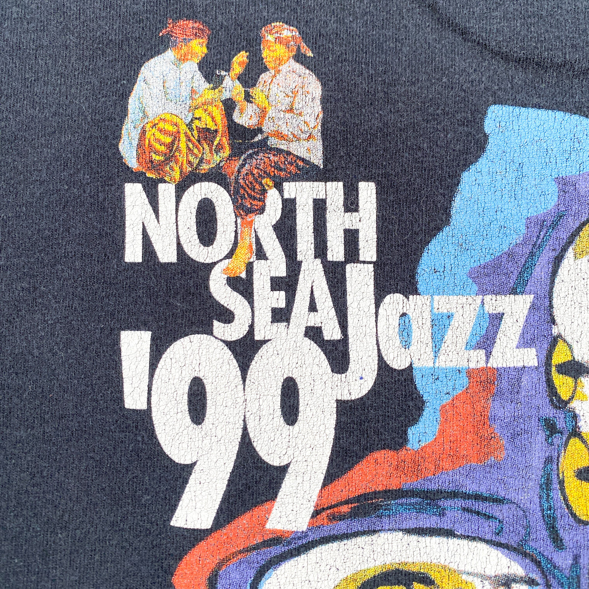 Vintage 1999 North Sea Jazz Javaanse Jongens T-Shirt – CobbleStore Vintage