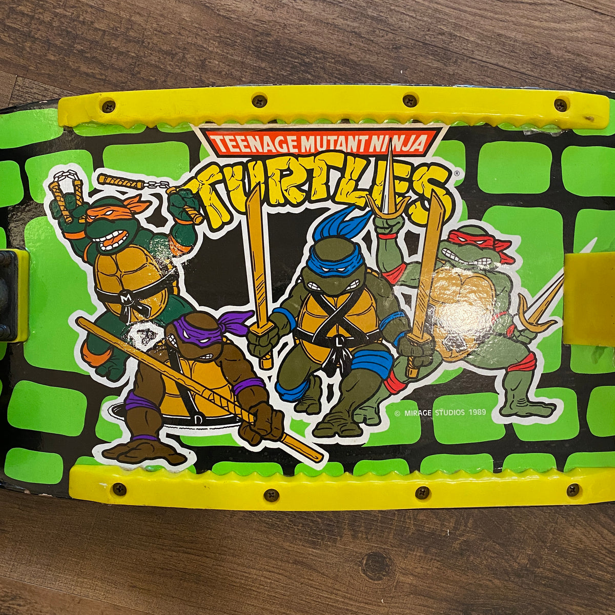 Vintage 1989 Teenage Mutant Ninja Turtles Skateboard – CobbleStore Vintage