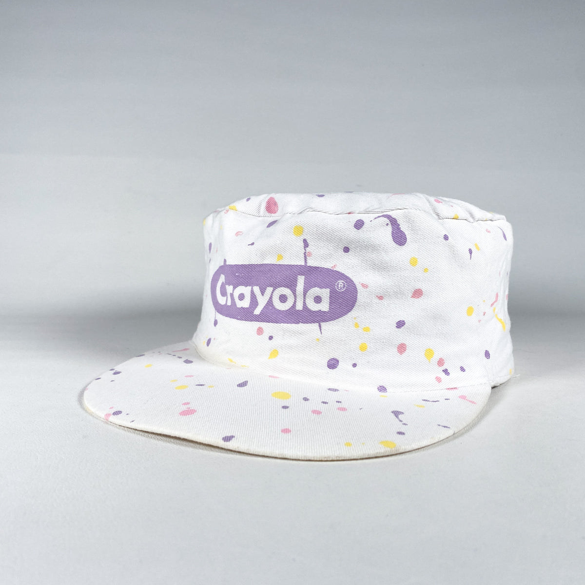 Vintage 1989 Crayola Crayons Splatter Painters Cap Hat – CobbleStore ...