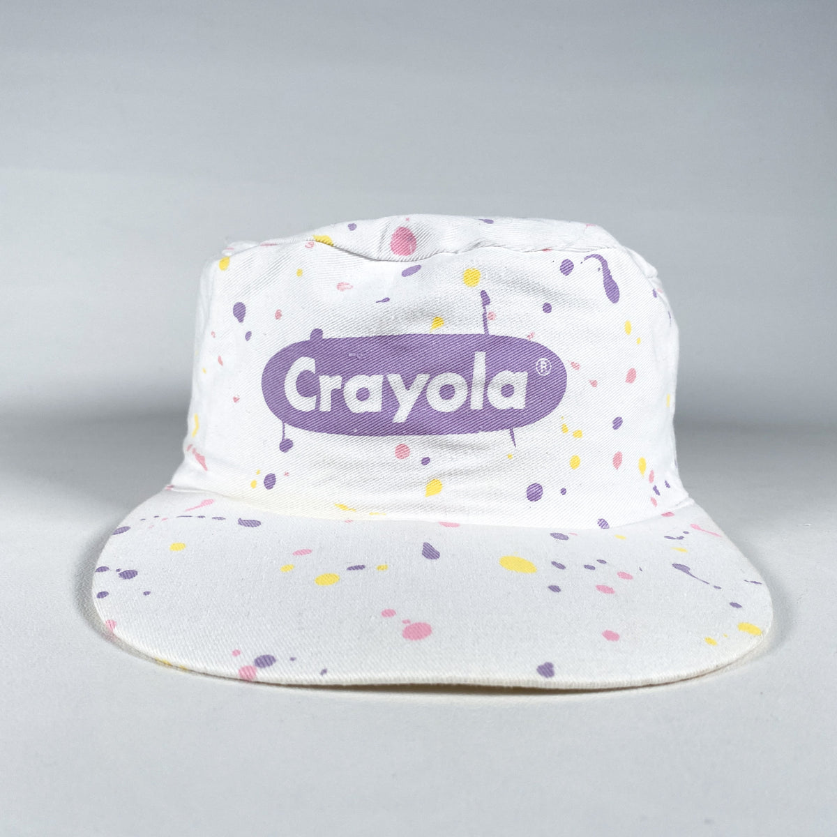 Vintage 1989 Crayola Crayons Splatter Painters Cap Hat – CobbleStore ...