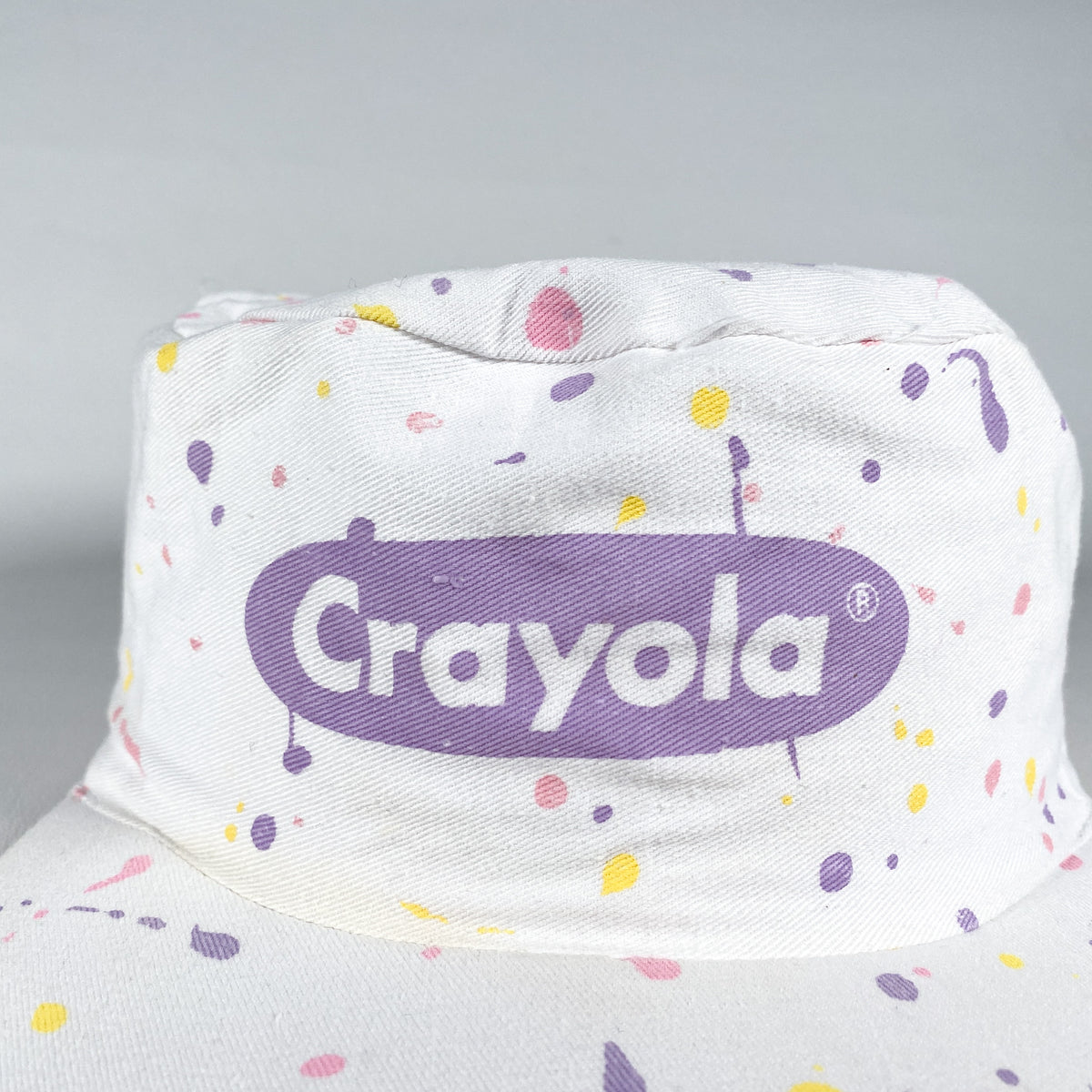 Vintage 1989 Crayola Crayons Splatter Painters Cap Hat – CobbleStore ...