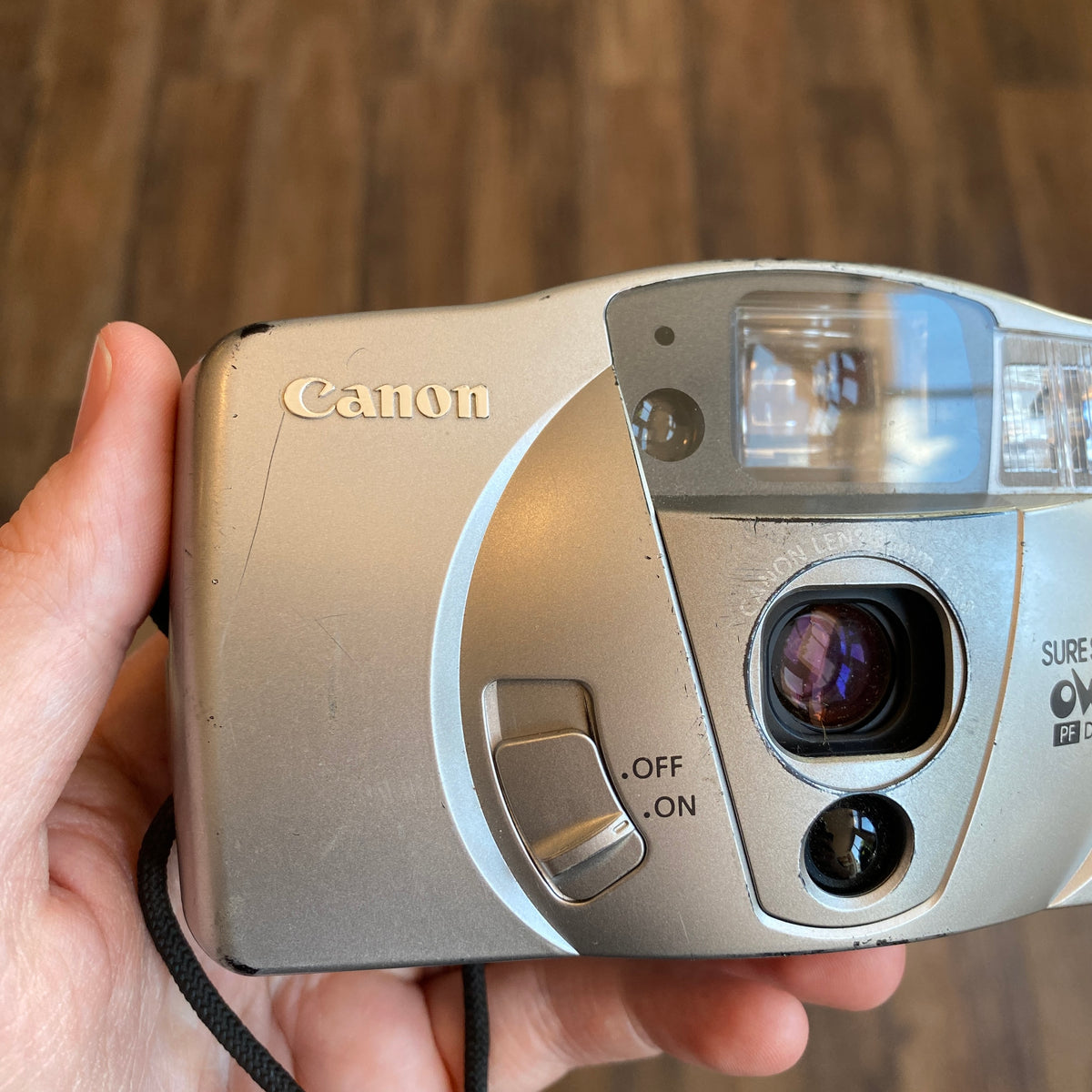 Vintage 2000 Canon Sure Shot Owl PF Date 35mm Camera – CobbleStore Vintage