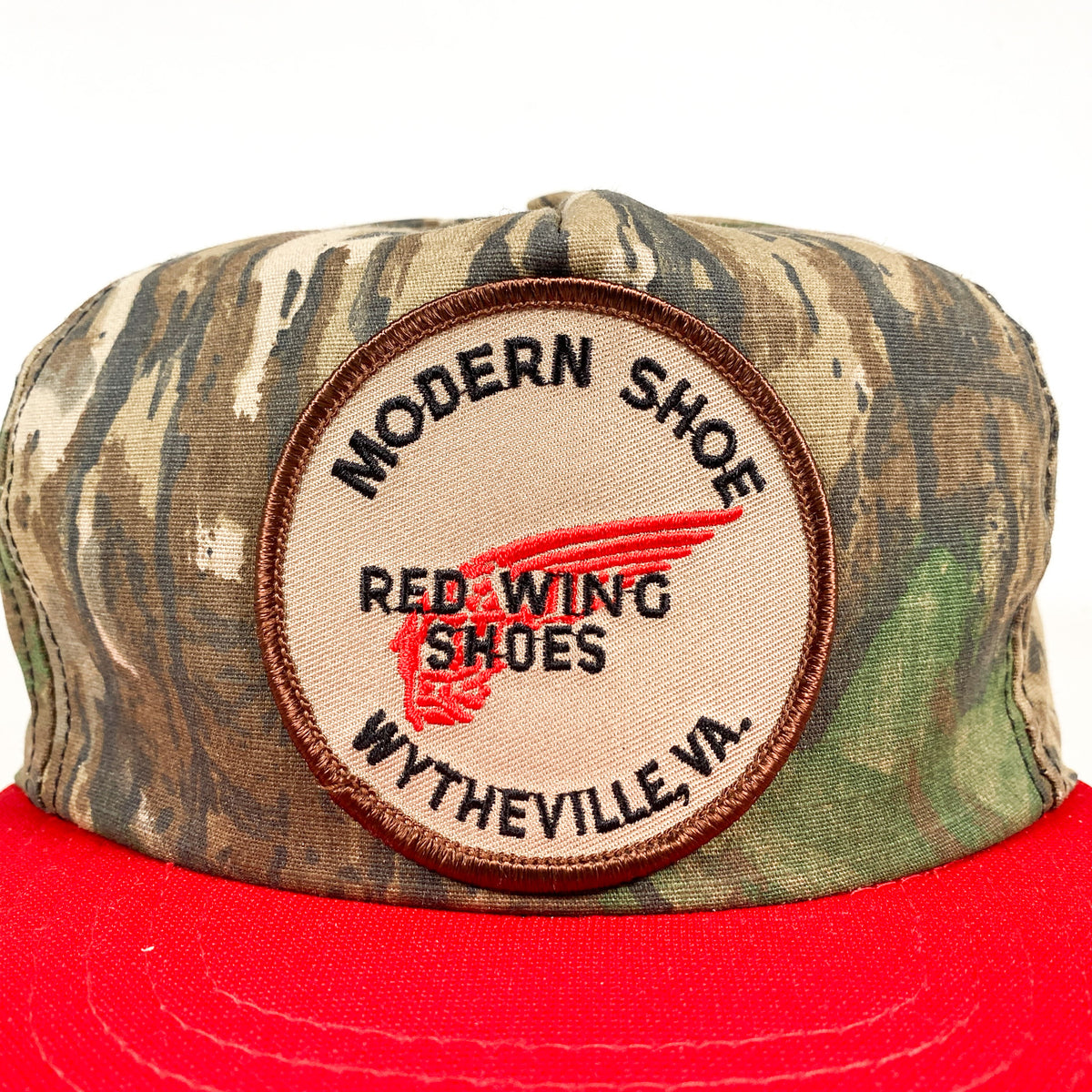 Vintage 90's Red Wing Shoes Modern Shoe Wytheville, VA Hat ...
