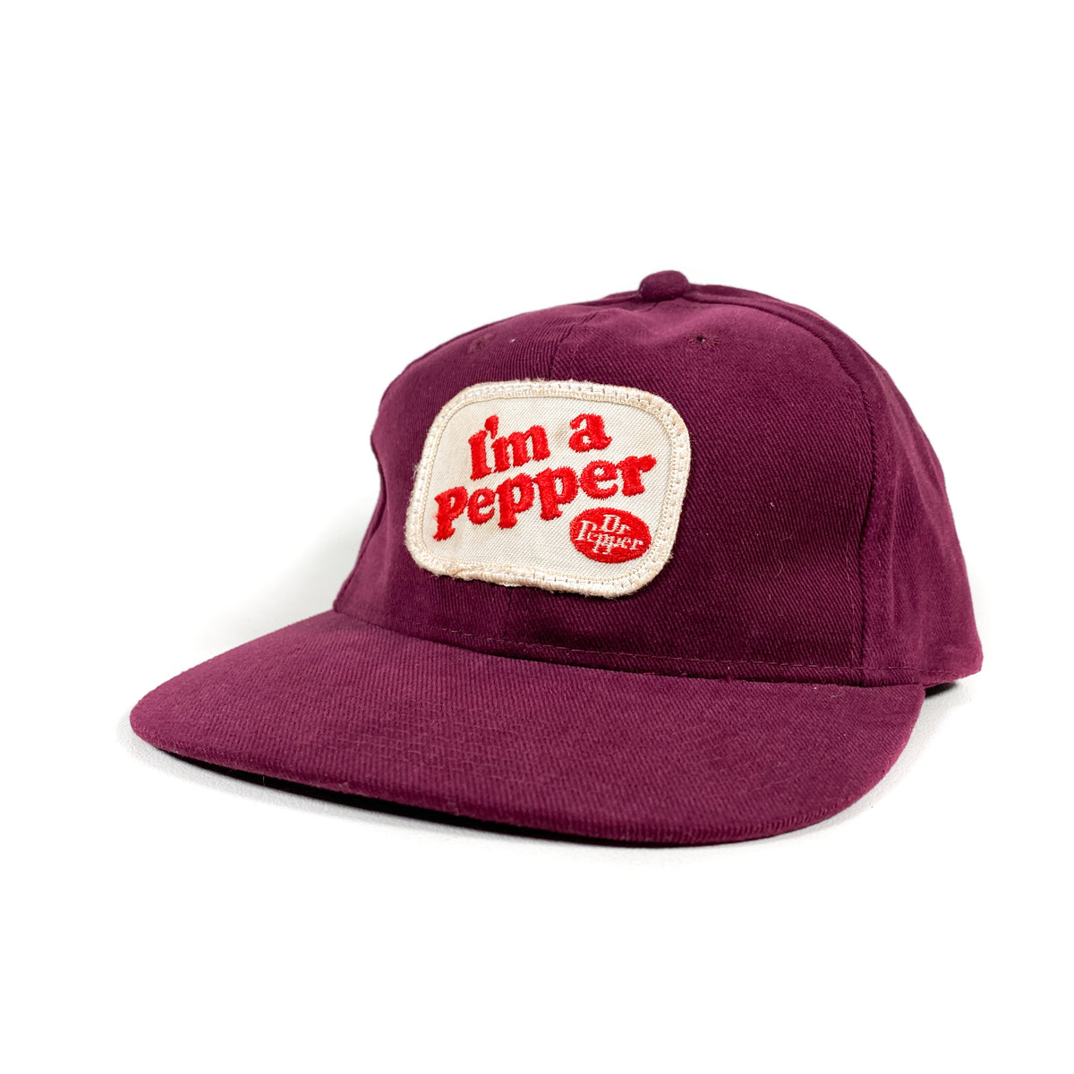 Vintage 90's I'm a Pepper Dr. Pepper Hat – CobbleStore Vintage