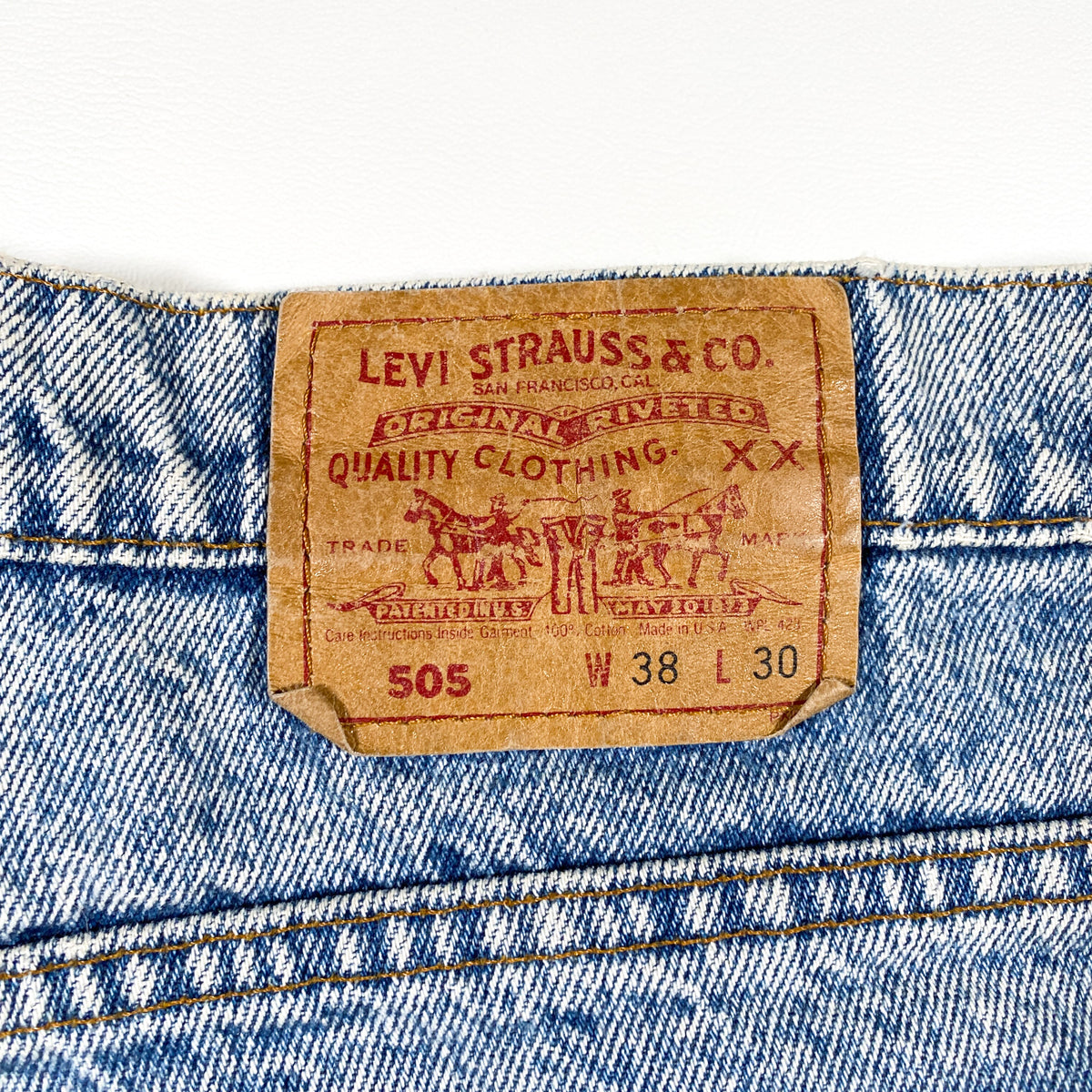 Vintage 90's Levis 505 Cutoff Denim Shorts – CobbleStore Vintage