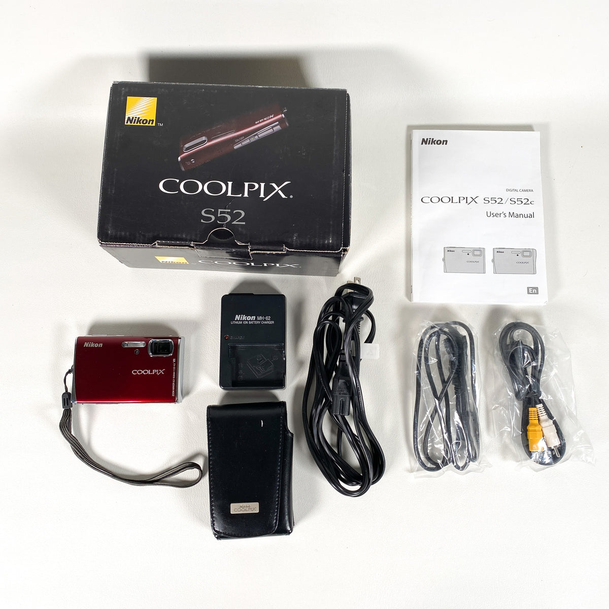 Modern 2008 Nikon Coolpix S52 Digital Camera – CobbleStore Vintage