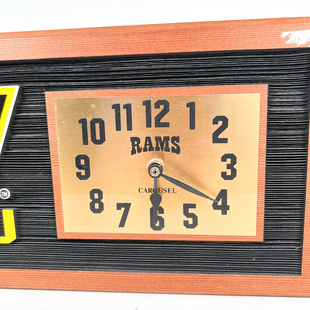 Vintage 90's VCU Rams NCAA Wooden Wall Clock – CobbleStore Vintage