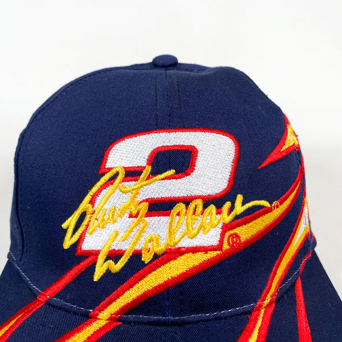 Vintage 90's Rusty Wallace Flames NASCAR Hat – CobbleStore Vintage
