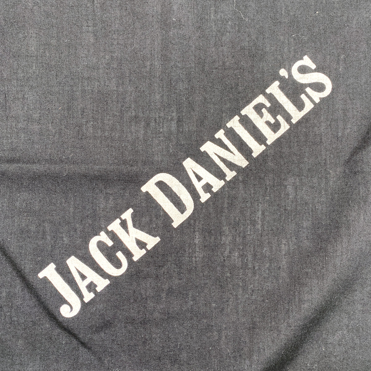 Vintage 80's Jack Daniel's Whiskey Black Bandana – CobbleStore Vintage