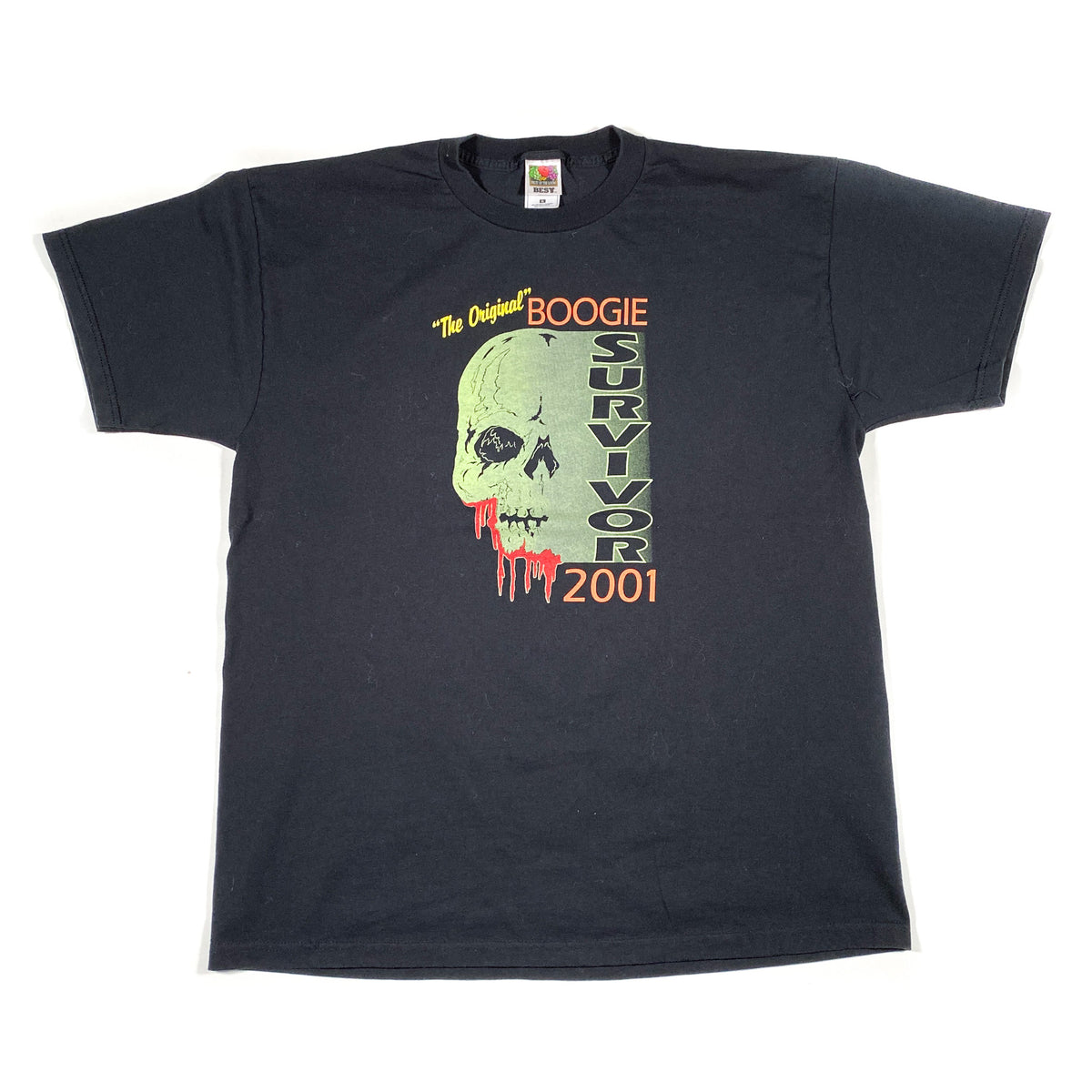 Vintage 2001 Boogie Survivor Biker Fest T-Shirt – CobbleStore Vintage