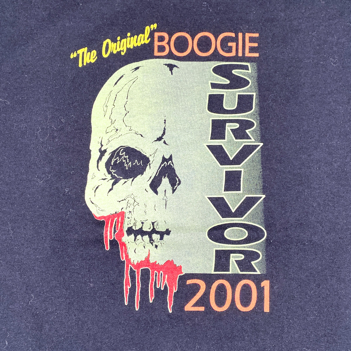 Vintage 2001 Boogie Survivor Biker Fest T-Shirt – CobbleStore Vintage
