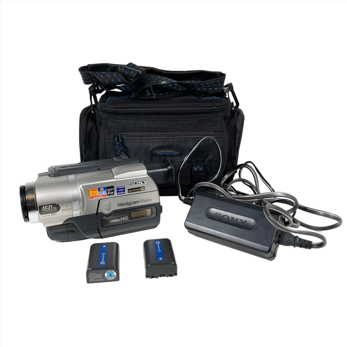 Vintage Y2K Sony CCD-TRV108 Hi-8 Handycam Camcorder Camera ...