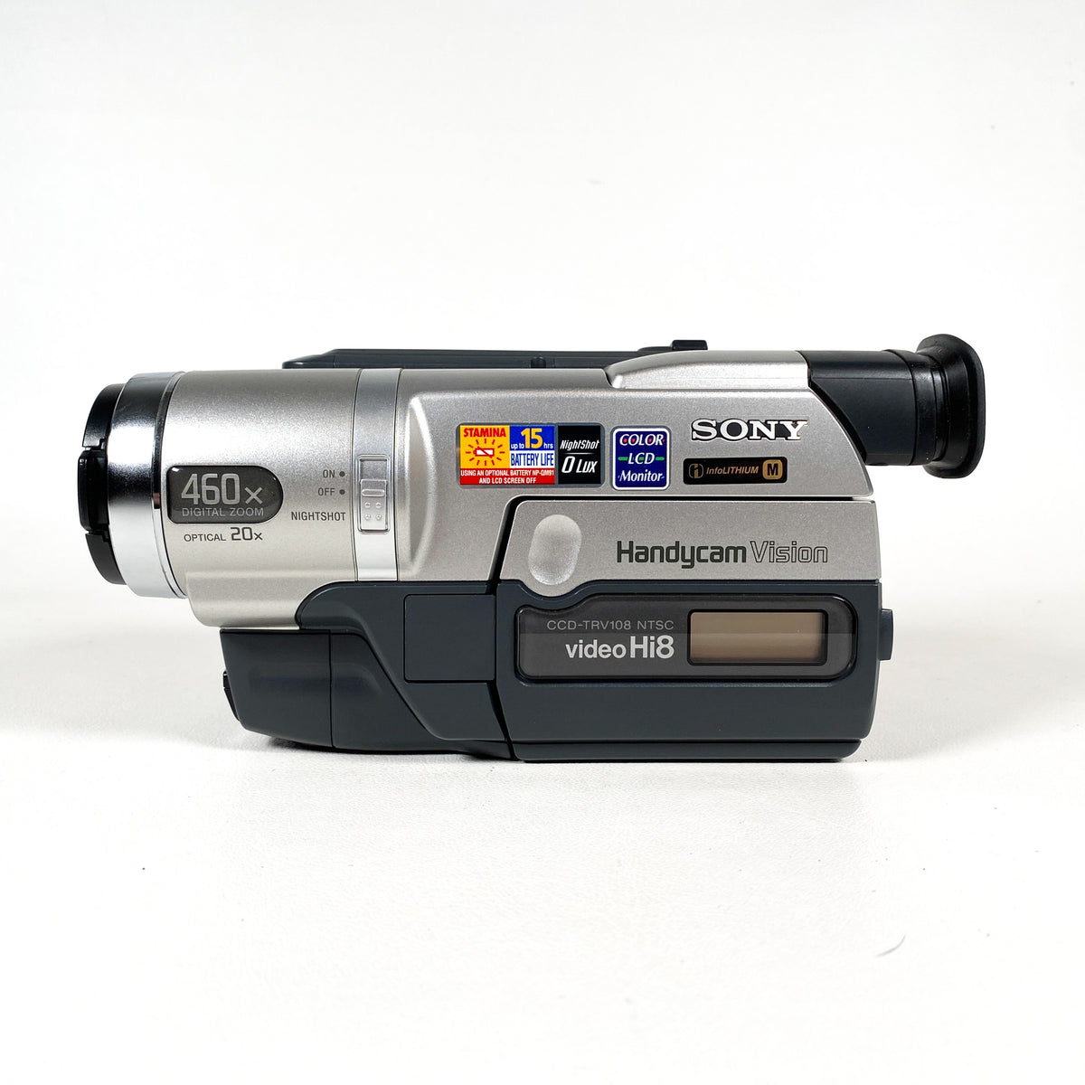 Vintage Y2K Sony CCD-TRV108 Hi-8 Handycam Camcorder Camera ...