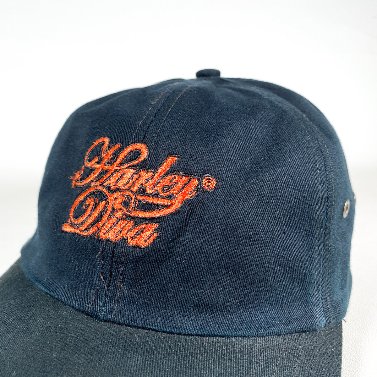 Vintage 90's Harley Diva Motorcycle Biker Chick Hat – CobbleStore Vintage