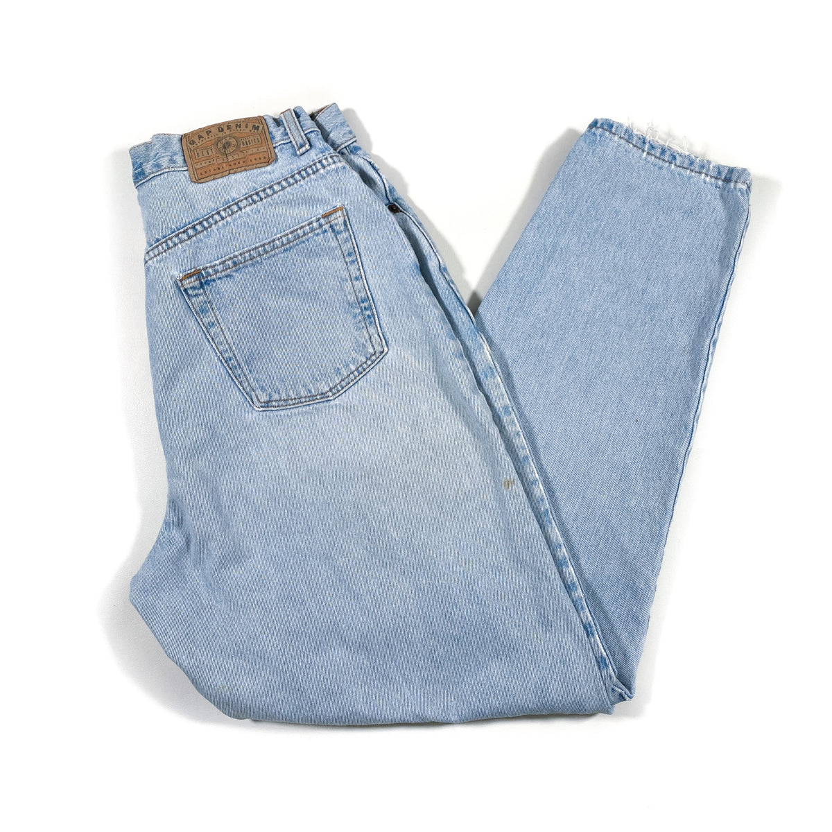 Vintage 90's GAP Denim Reverse Fit Blue Jeans – CobbleStore Vintage