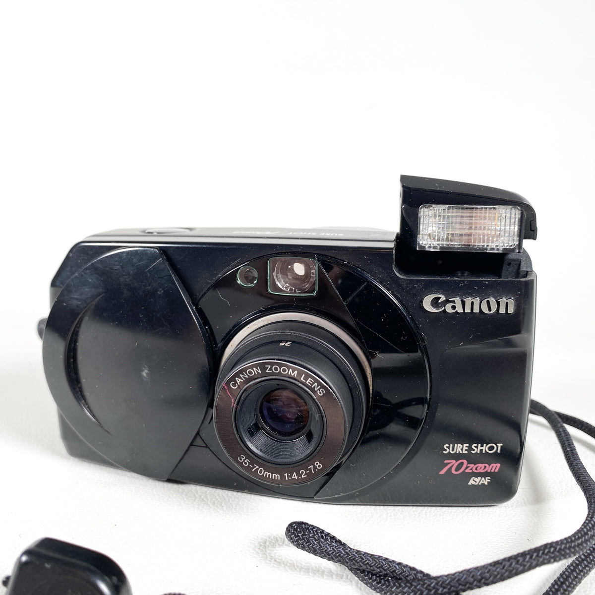 Vintage 1995 Canon Sure Shot 70 Zoom 35mm Film Camera – CobbleStore Vintage