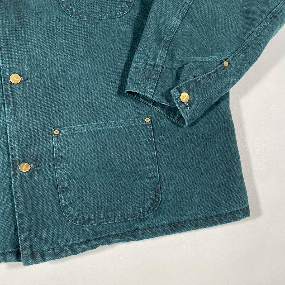 Vintage 1997 Carhartt CB2043 Green Chore Jacket – CobbleStore Vintage