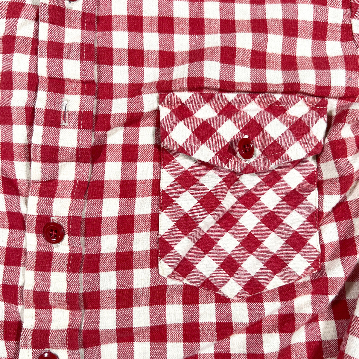 Vintage 80’s Woolrich Red Buffalo Check Flannel Shirt – CobbleStore Vintage
