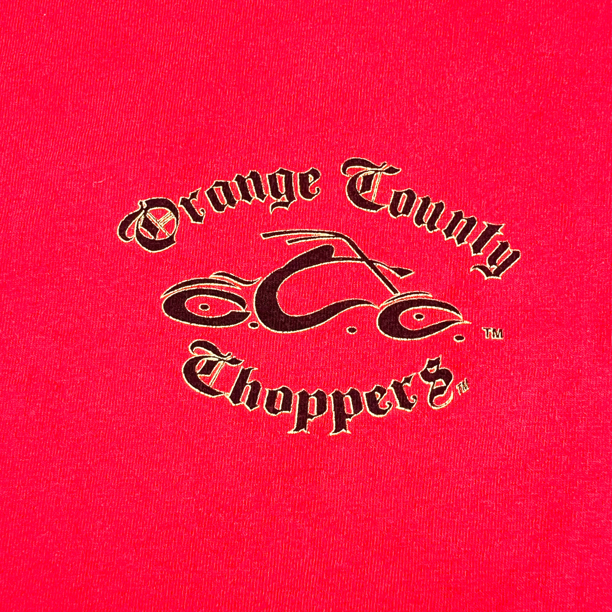 Vintage 2003 Orange County Choppers Tribal Cross Graphic T-Shirt ...