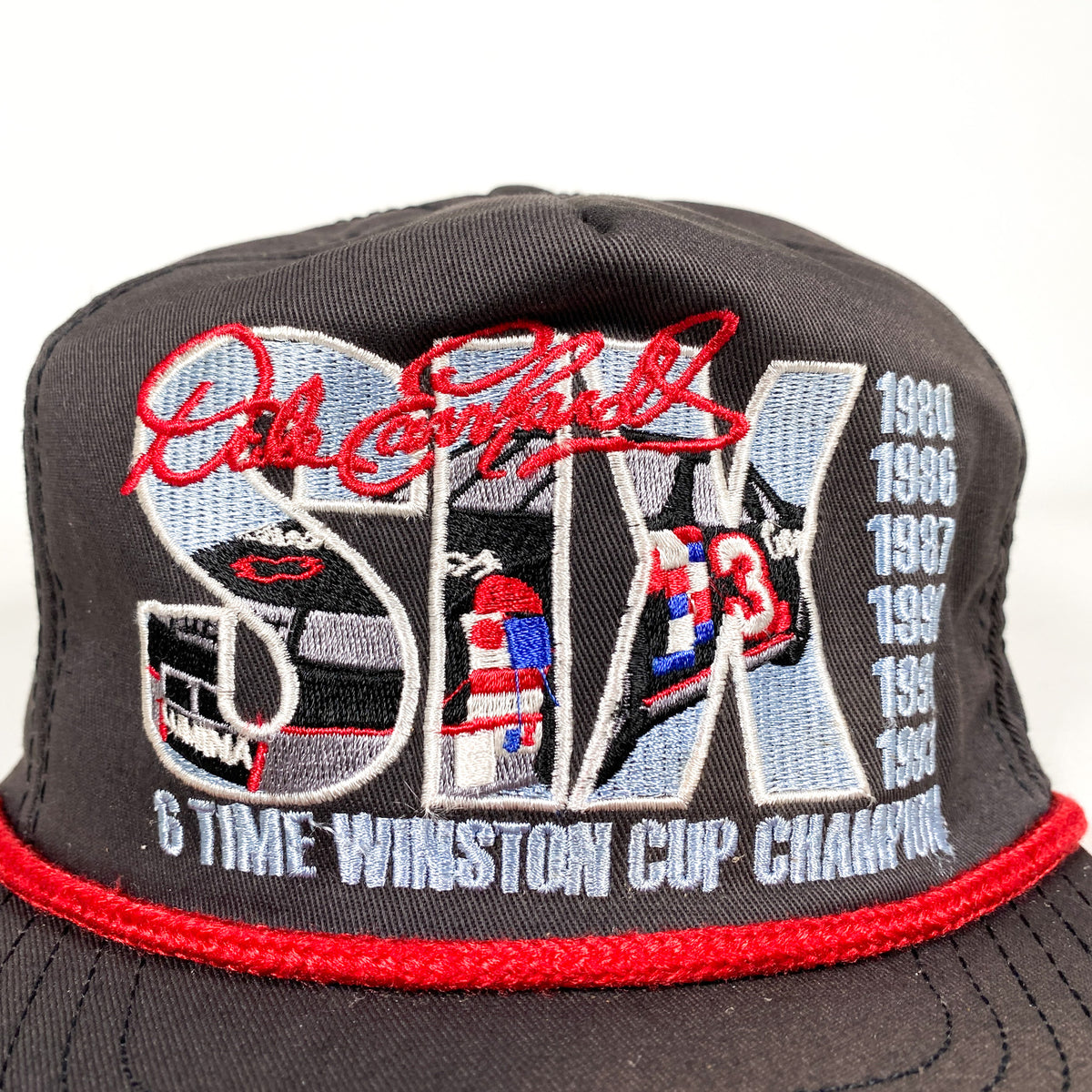 Vintage 1993 Dale Earnhardt Six Time Champ Hat – CobbleStore Vintage