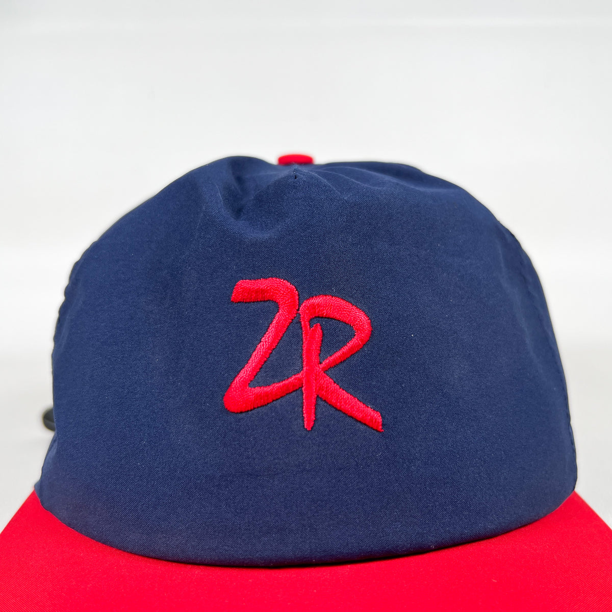 Vintage 90's Zero Restriction Gore-Tex Navy & Red Golf Hat ...