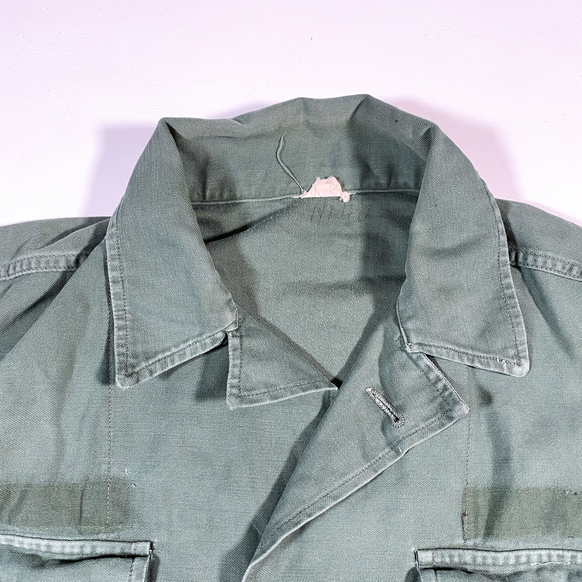 Vintage 80's Military Green Uniform Button Down Shirt – CobbleStore Vintage