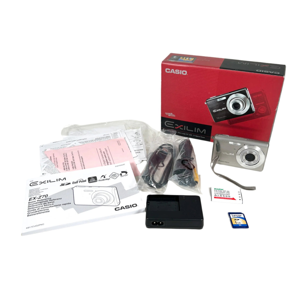 Modern 2006 Casio EX-Z70 Digital Camera – CobbleStore Vintage