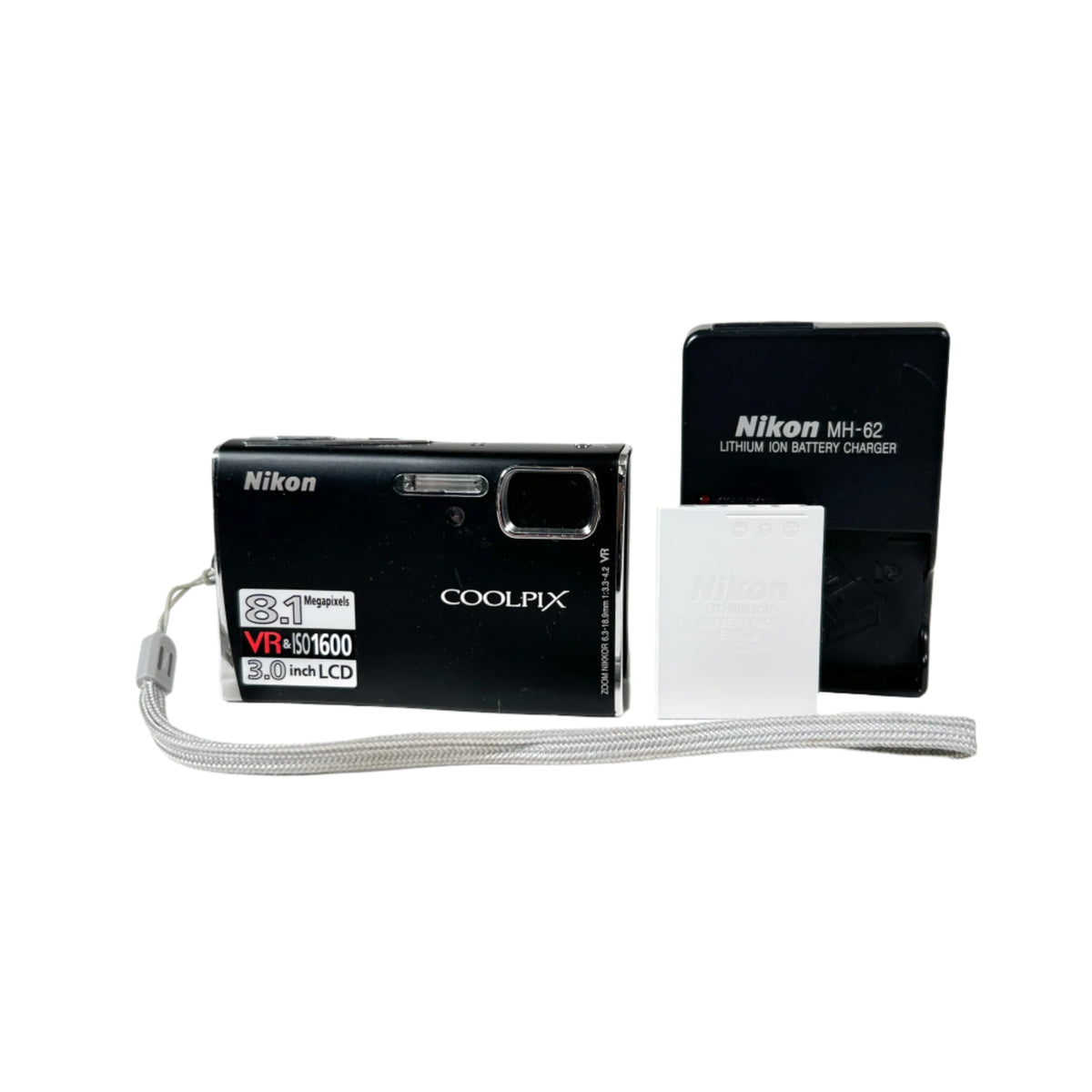 Modern 2007 Nikon Coolpix S51 8.1MP Point & Shoot Digital Camera ...