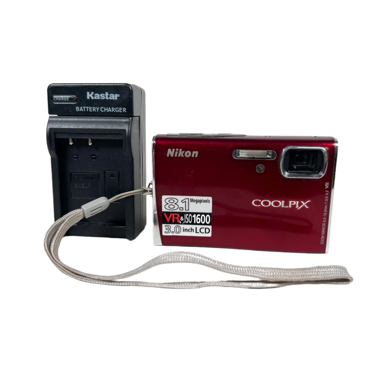 Modern 2007 Nikon Coolpix S51 Digital Camera – CobbleStore Vintage