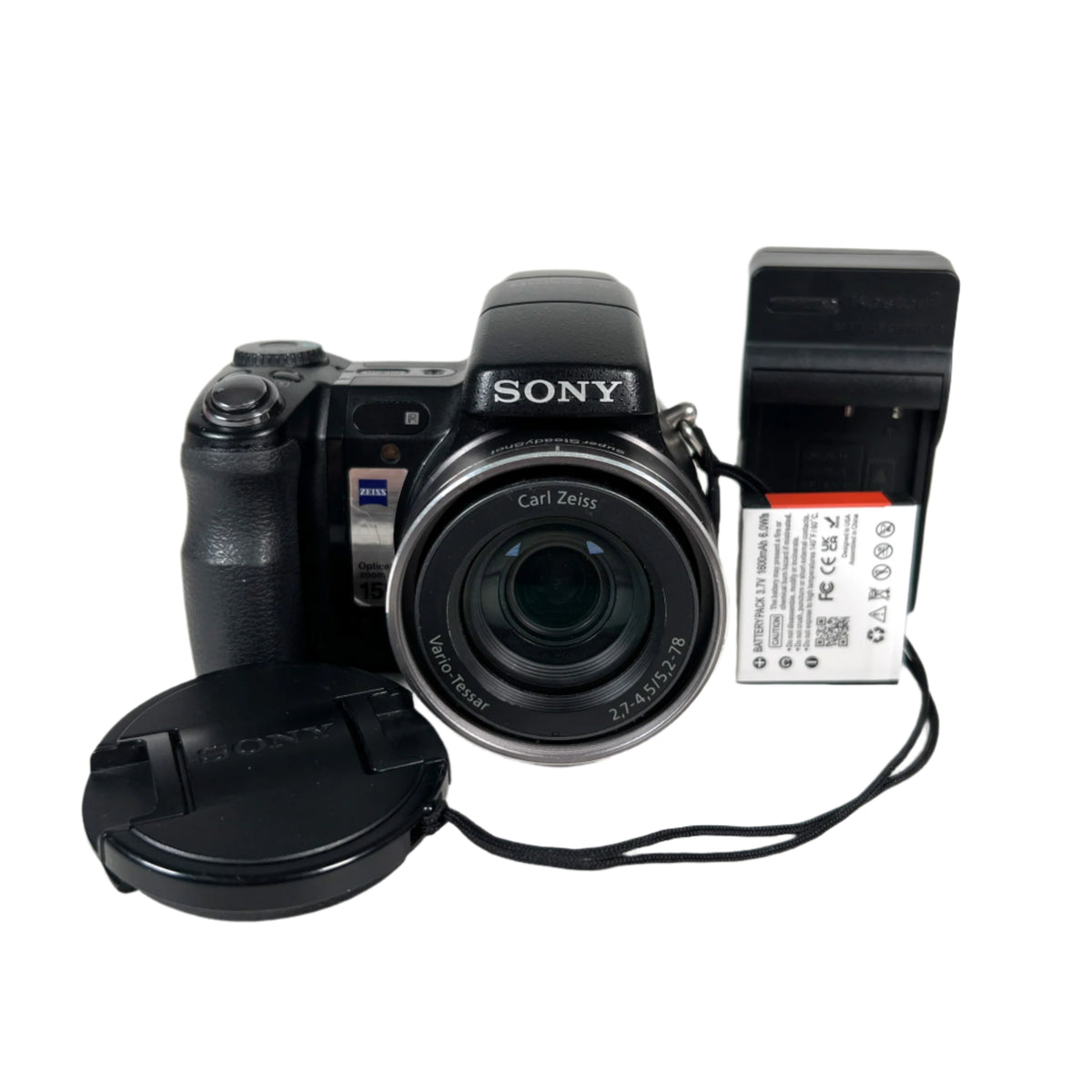 Modern 2007 Sony Cyber-shot DSC-H9 Digital Camera – CobbleStore Vintage