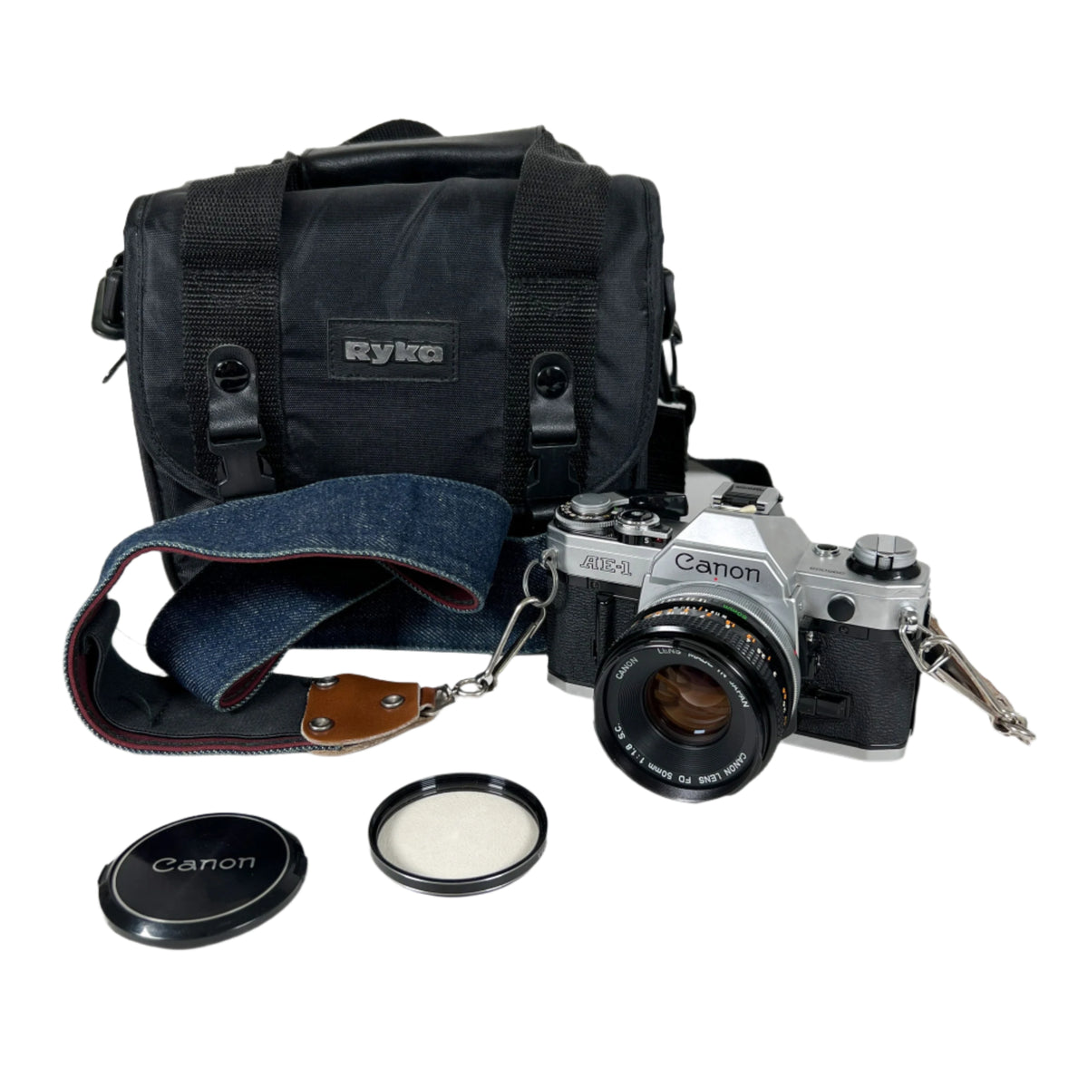 Vintage 1976 Canon AE-1 w/ 50mm Lens 35mm Film Camera – CobbleStore Vintage