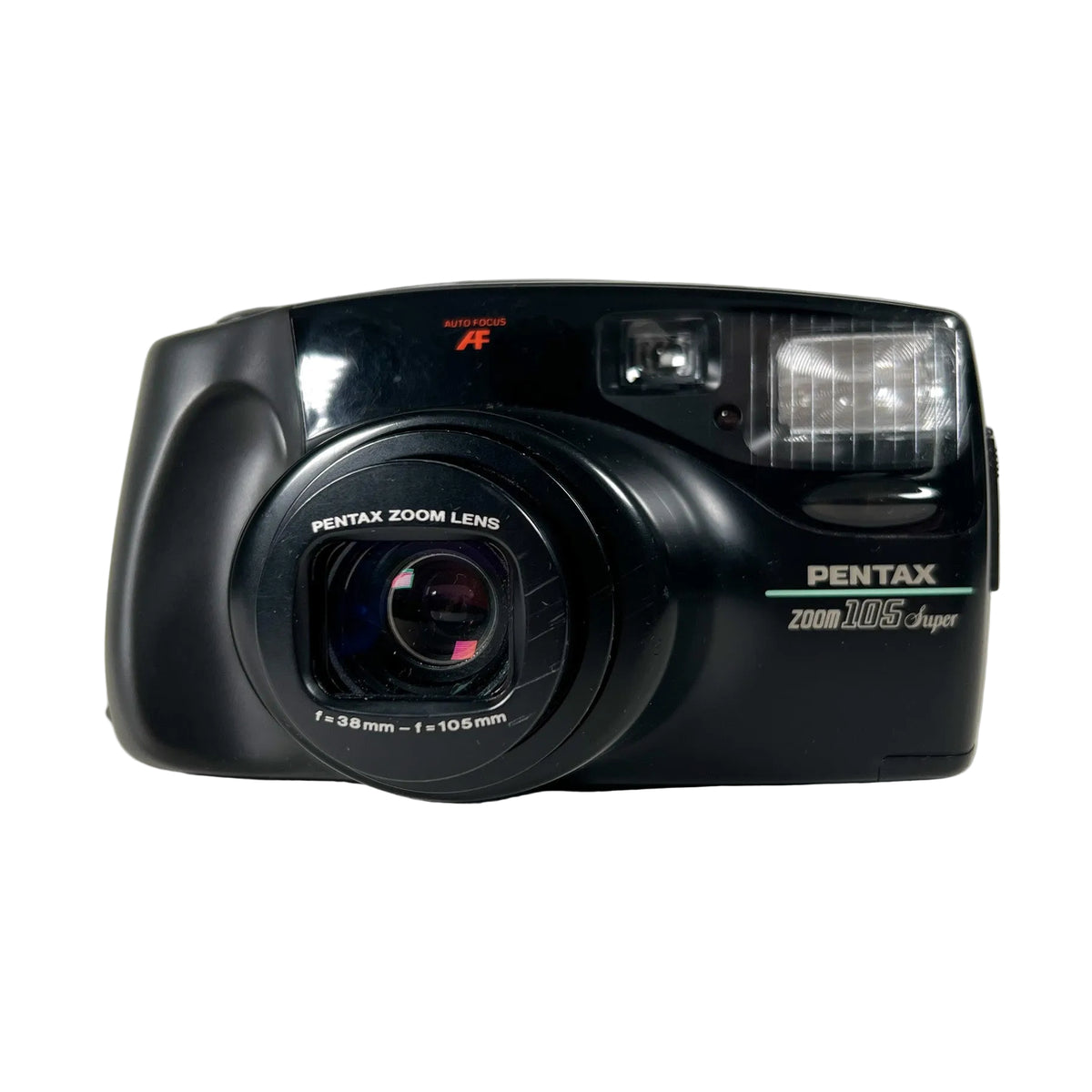 Vintage 1990 Pentax Zoom 105 Super Point & Shoot 35mm Film Camera ...