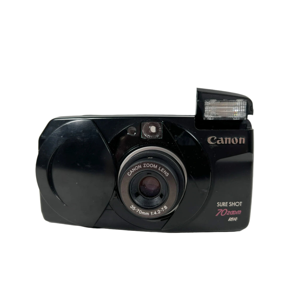 Vintage 1995 Canon Sure Shot 70 Zoom 35mm Film Camera – CobbleStore Vintage