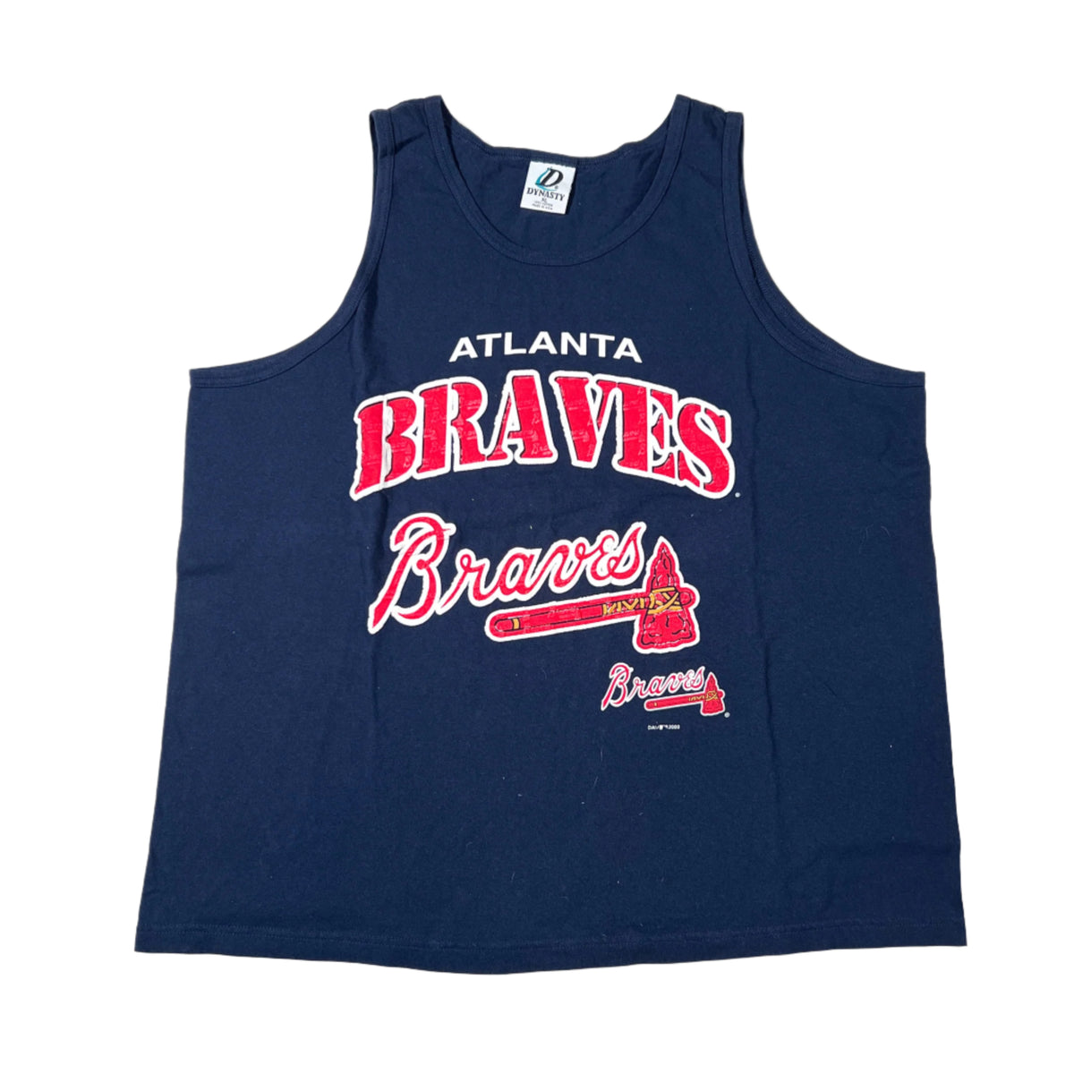 Vintage 2000 Atlanta Braves Dynasty Tank Top T-Shirt – CobbleStore Vintage