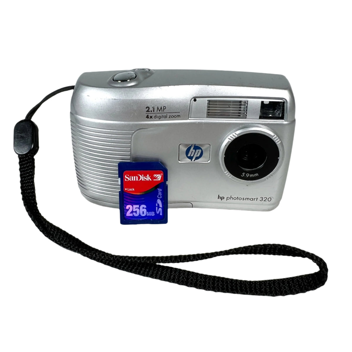 Vintage 2002 HP Photosmart 320 Digital Camera - Silver – CobbleStore ...