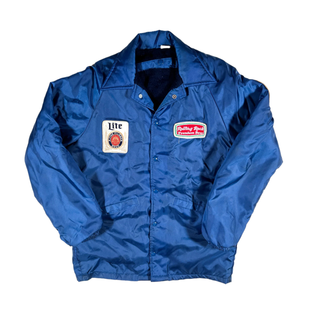 Vintage 70's Miller Beer Delivery Fleece Lined Jacket – CobbleStore Vintage