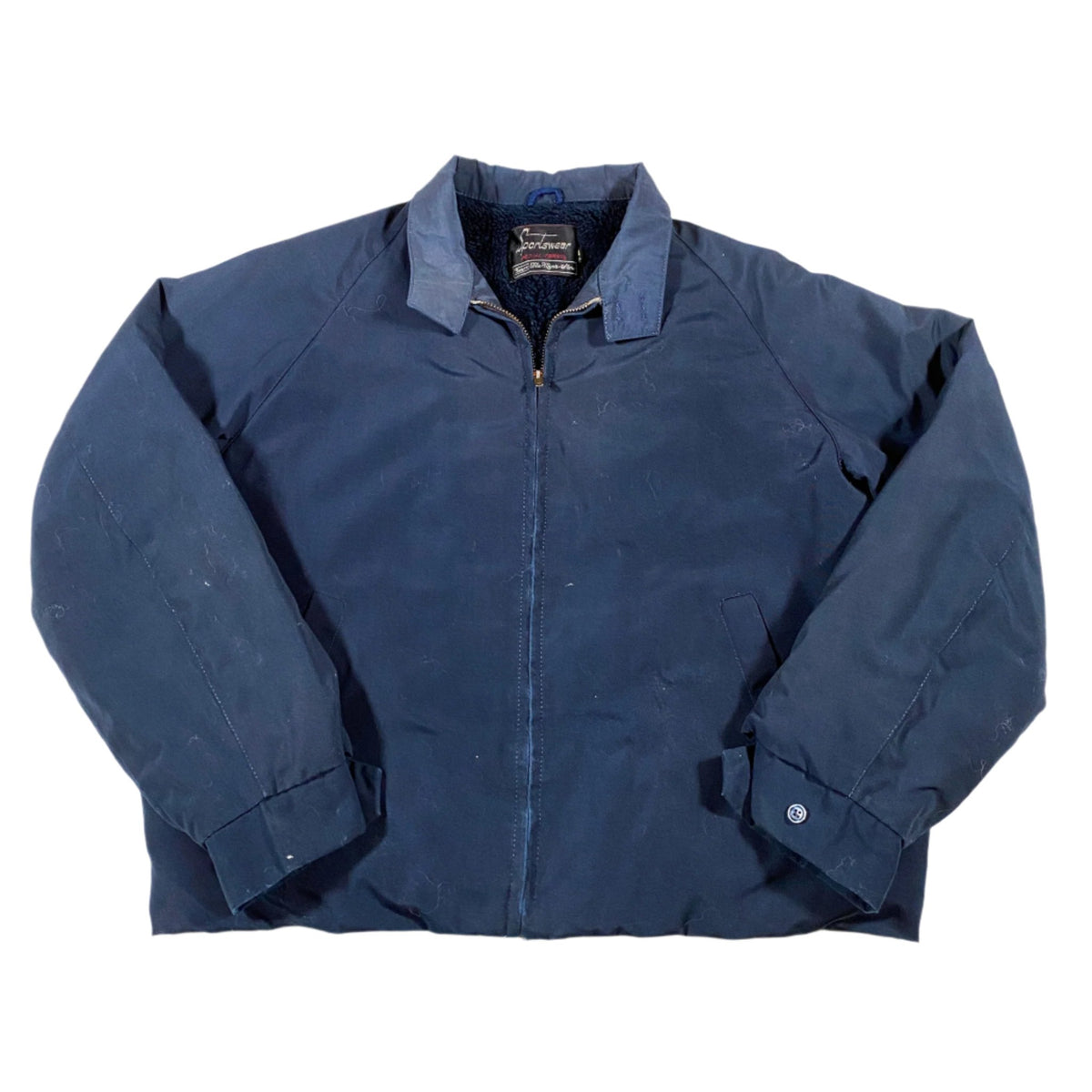 Vintage 80's Sears Perma-Prest Fleece Lined Jacket – CobbleStore Vintage
